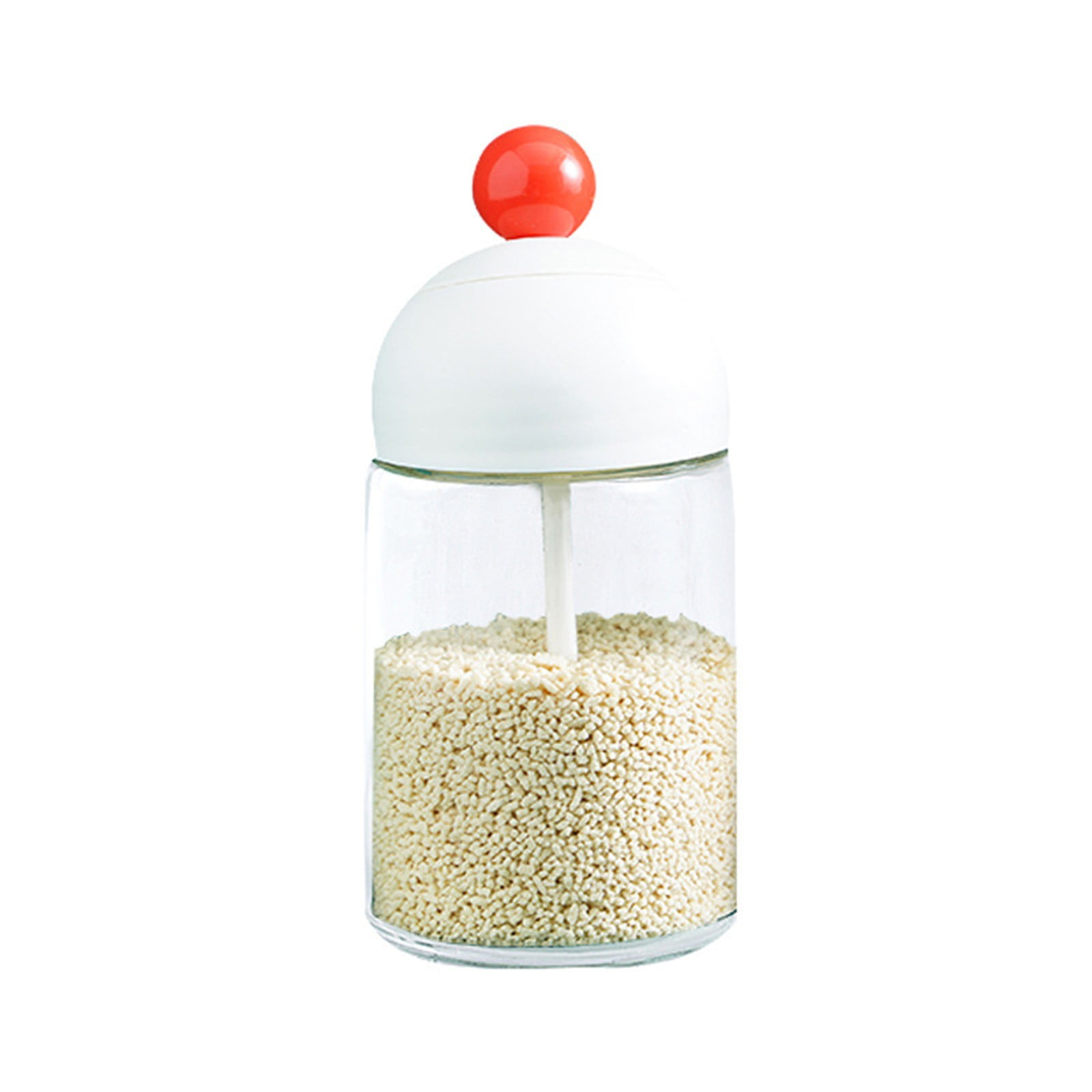 Clearance Food Storage under $5 Cute Kitchen Sealed Jar With Spoon And ...