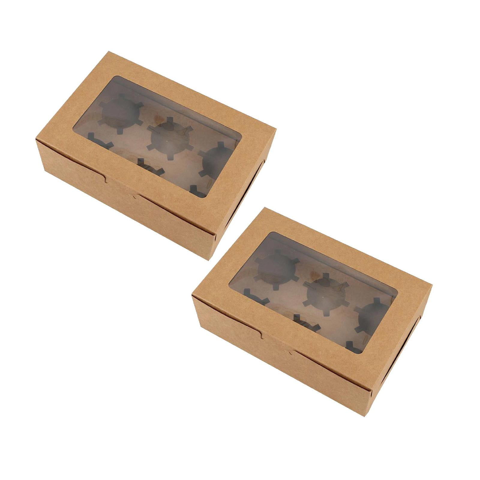 Clearance Food Storage under $7 2/4/6 Piece Paper Cup Cake Packaging ...