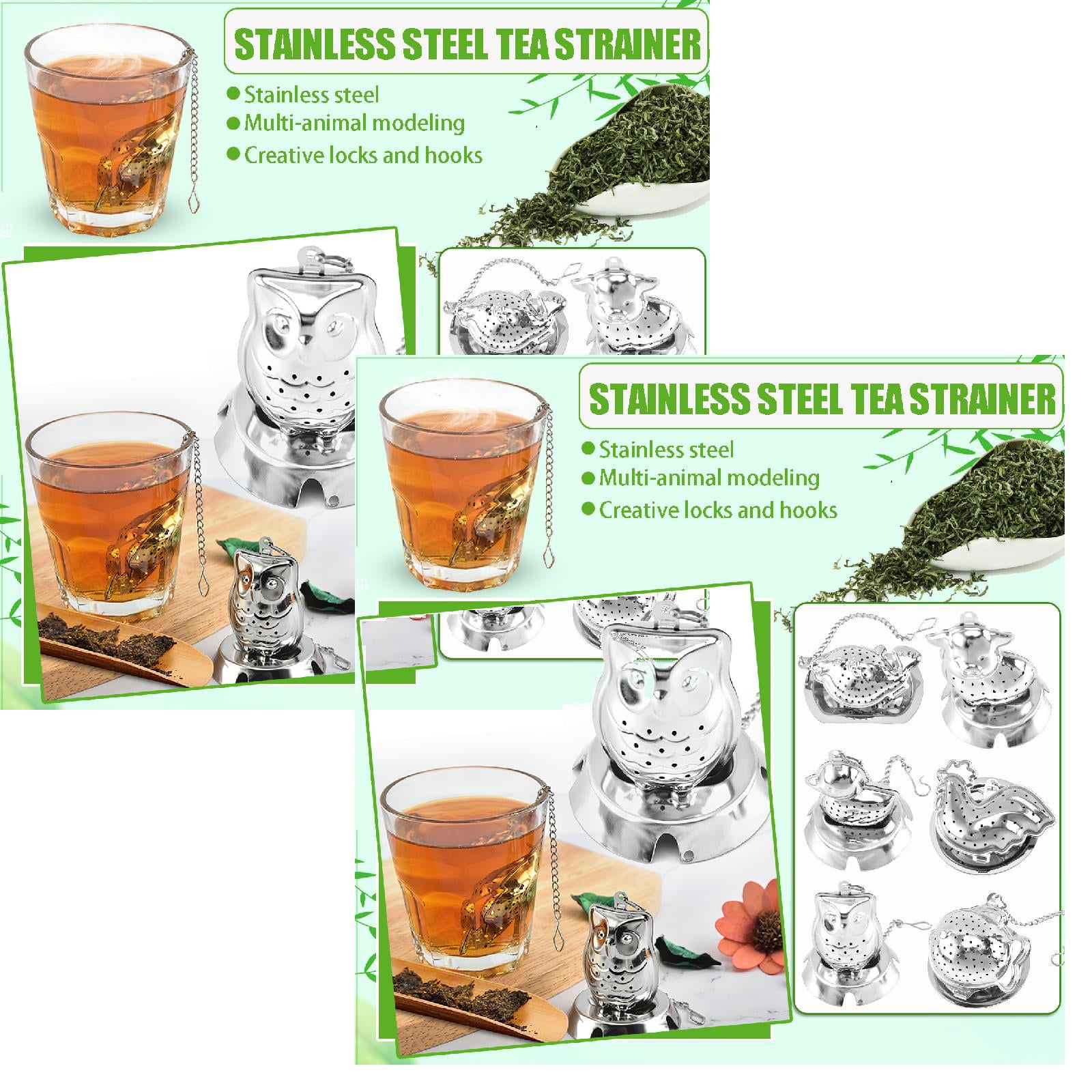 Clearance Food Storage under $7 Stainless Steel Tea Filter Creative ...