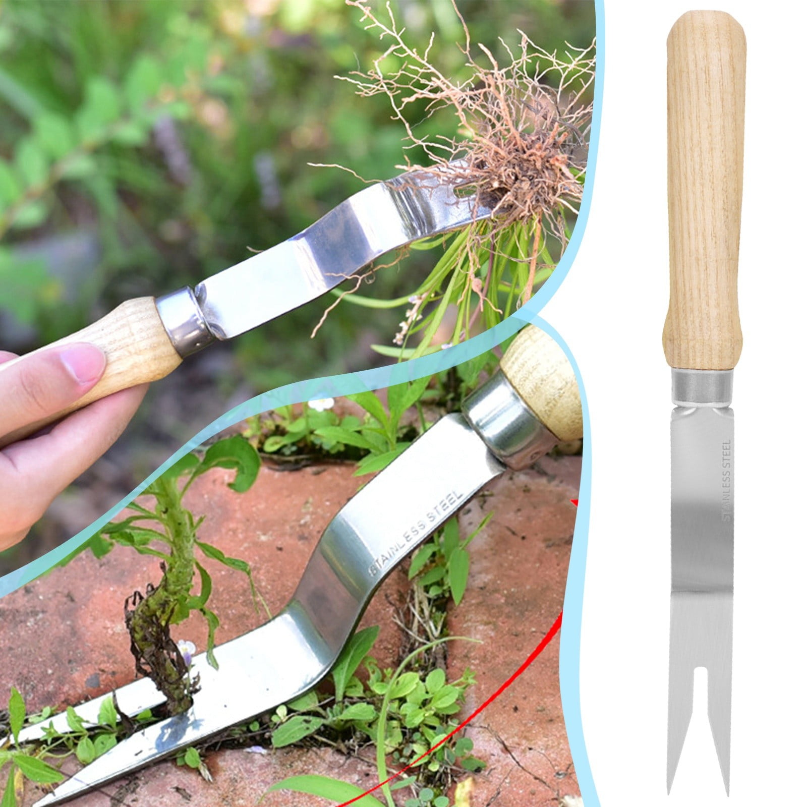 Clearance! Fork With Long Pointed Tip, Stainless Steel And Ergonomic ...