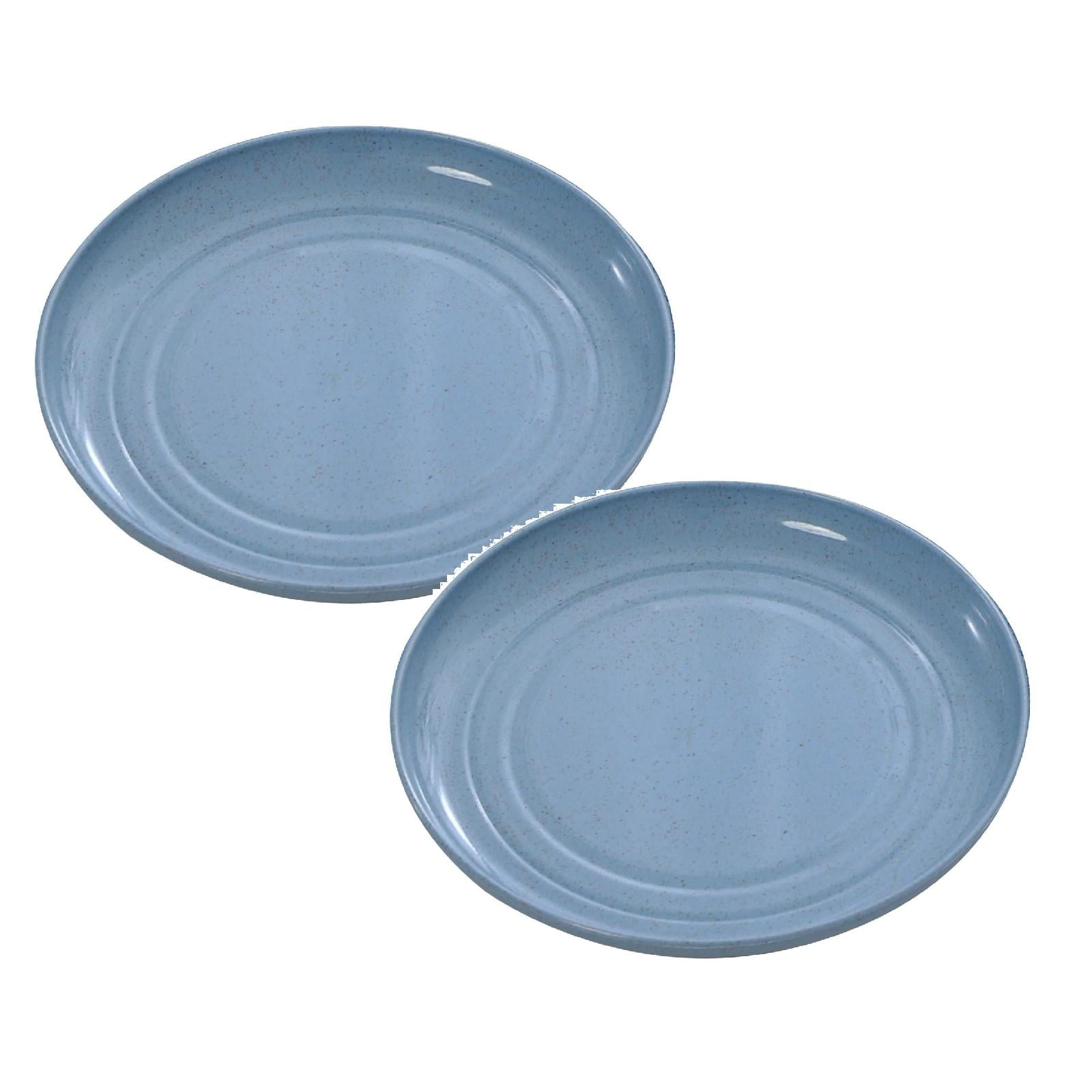 Clearance Fruit Plate under $7 Round Snack Plates And Wheat Material ...