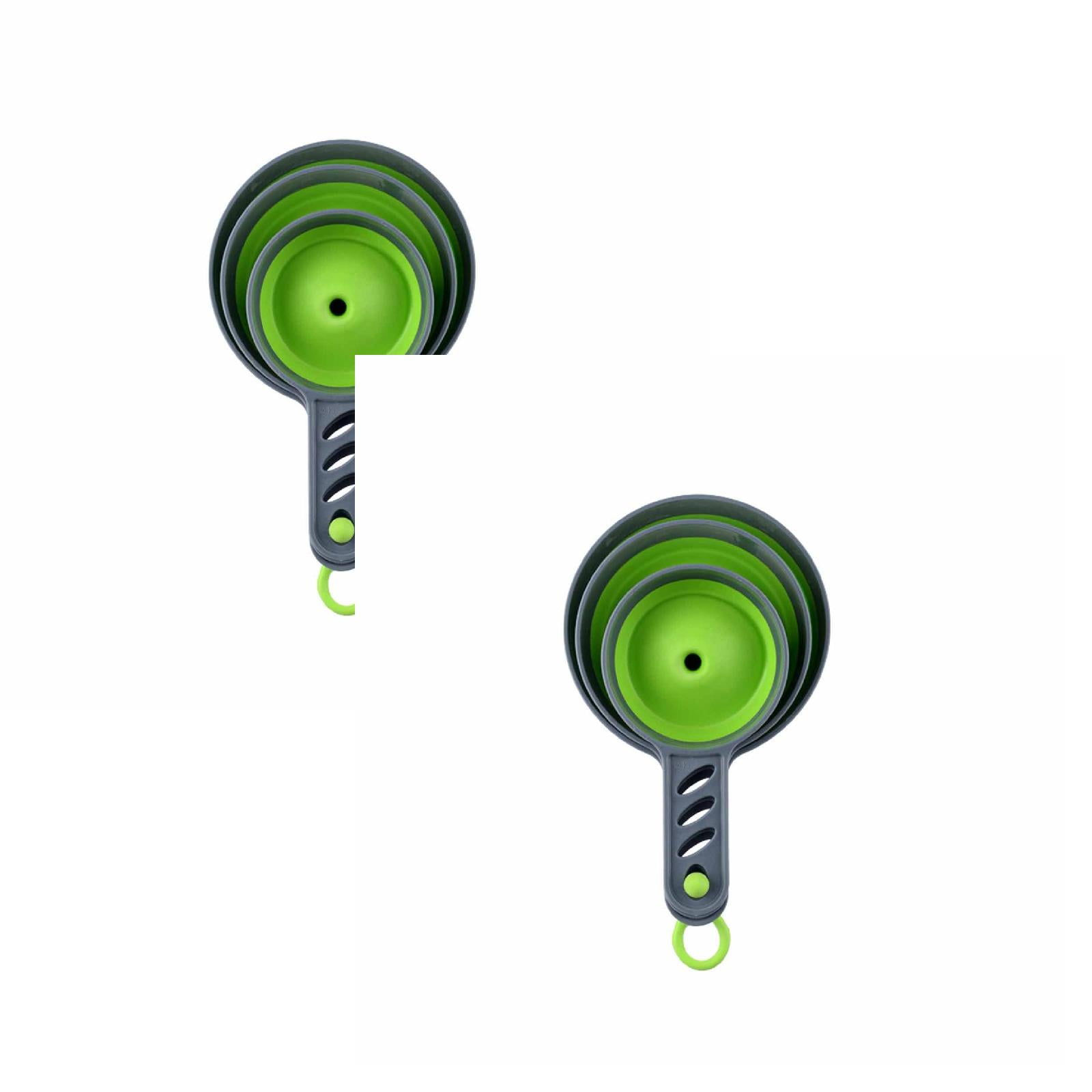 Clearance Funnel under $6 3 Pcs Kitchen Funnels Silicone Funnels For ...