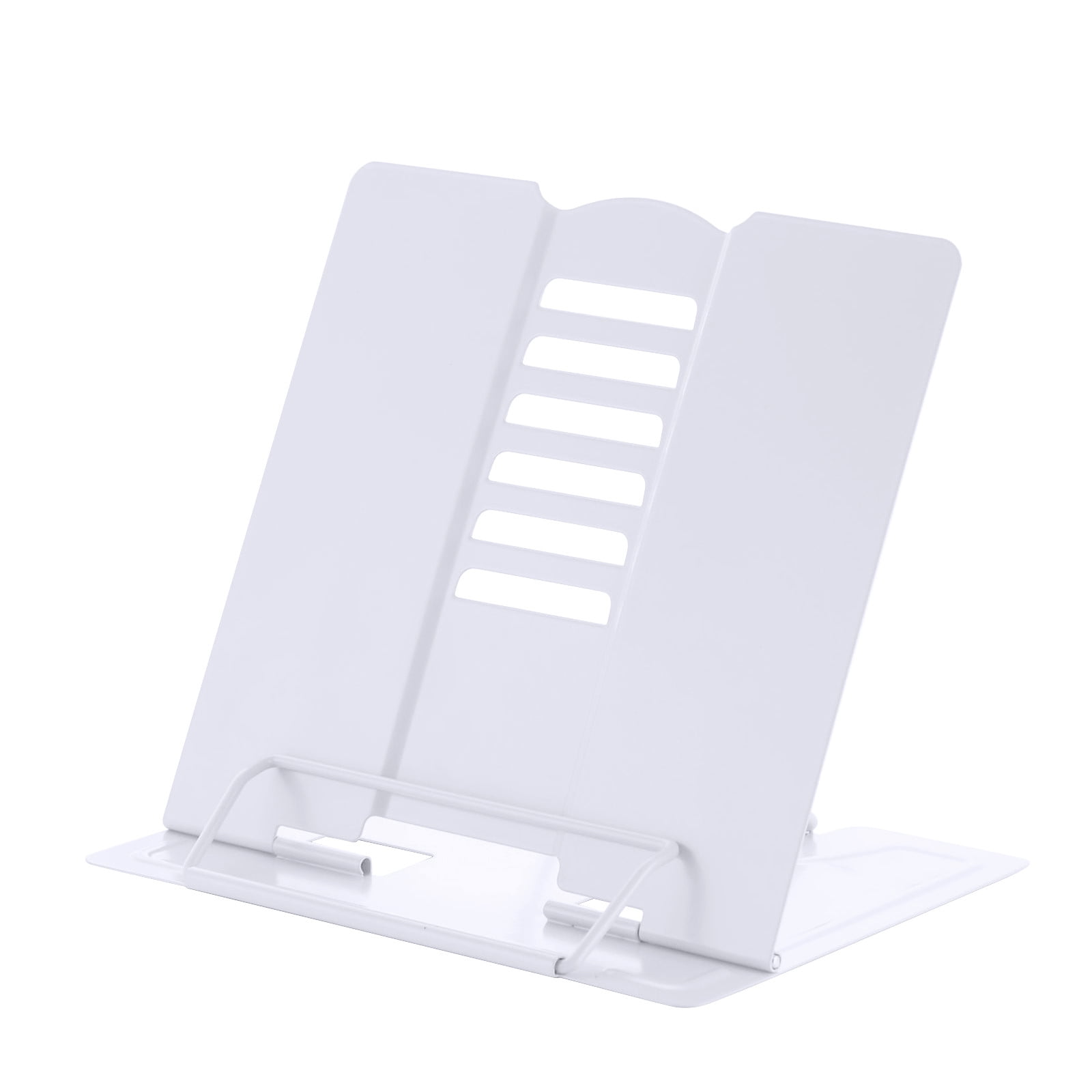 Clearance! Furenl Desk Book Stand, Metal Adjustable Reading Bookshelf ...