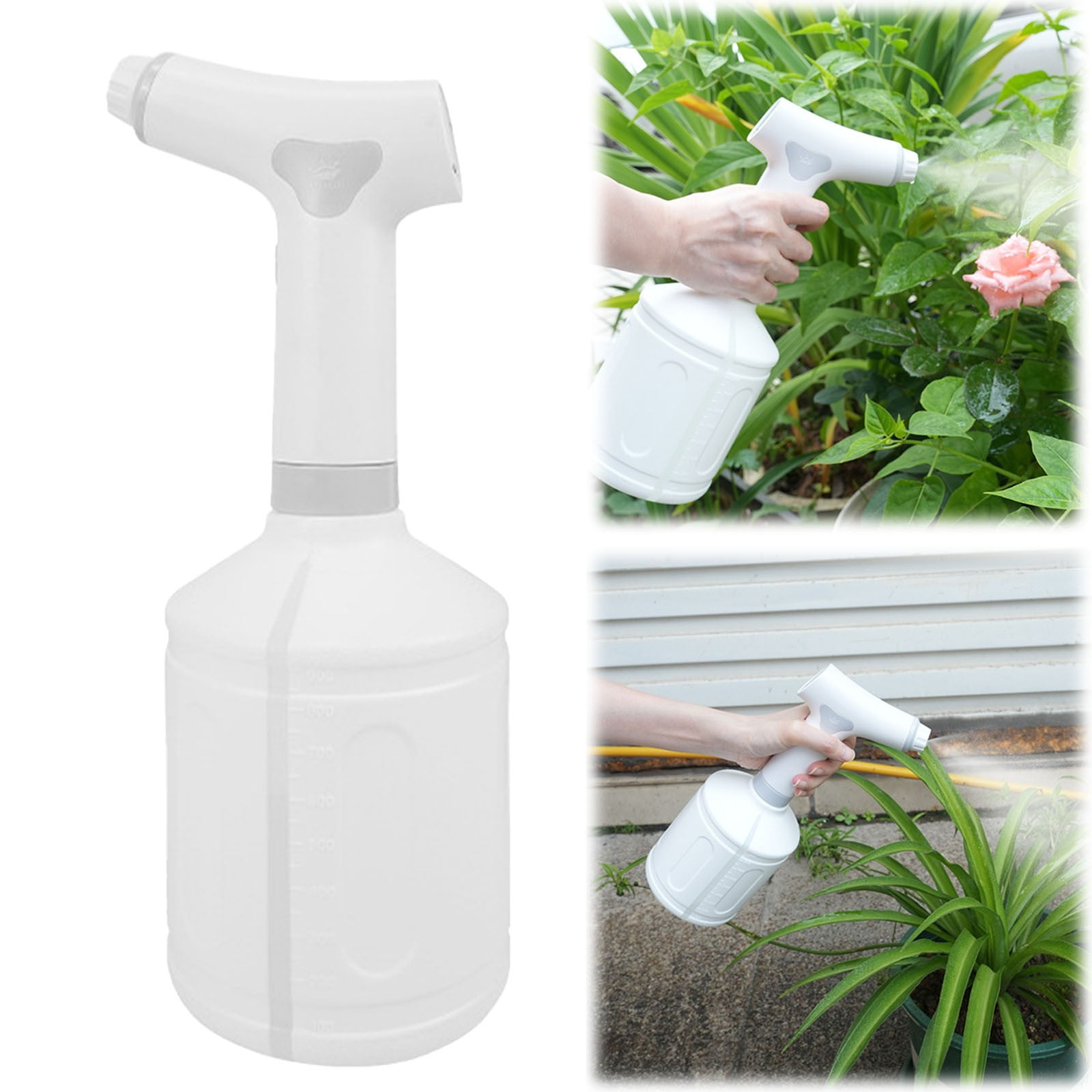 Clearance GEIJLPH Spray Bottle 1L Rechargeable Battery Powered Sprayer ...