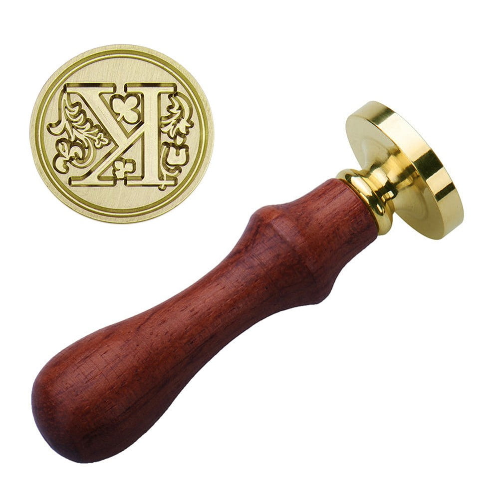 Clearance Gllcbf Beeswax Pellets Alphabet Initial Sealing Stamp Wax Letter Seal Invitations