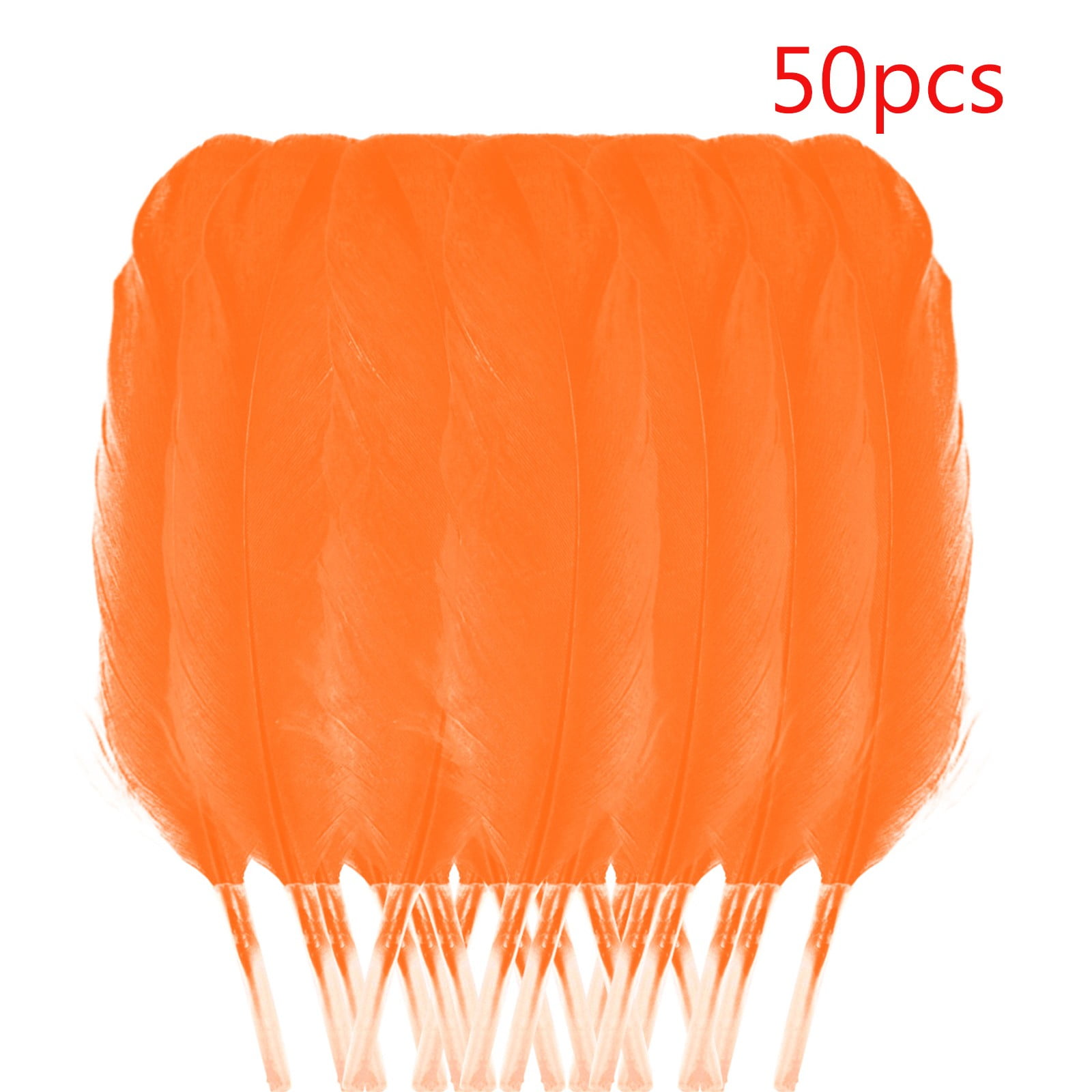 Clearance GLLCBF Fluffy Turkey Marabou 50 Pcs Colourful Plumage For ...