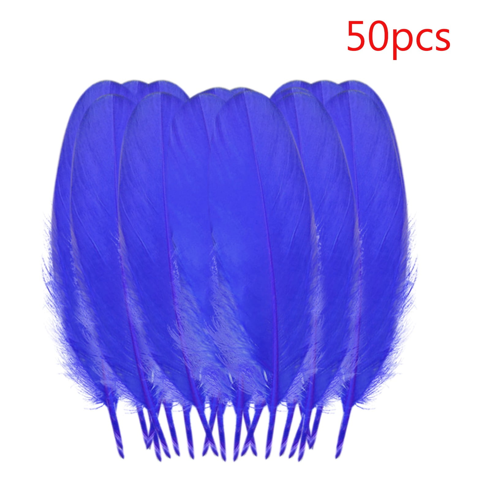 Clearance GLLCBF Fluffy Turkey Marabou 50 Pcs Colourful Plumage For ...