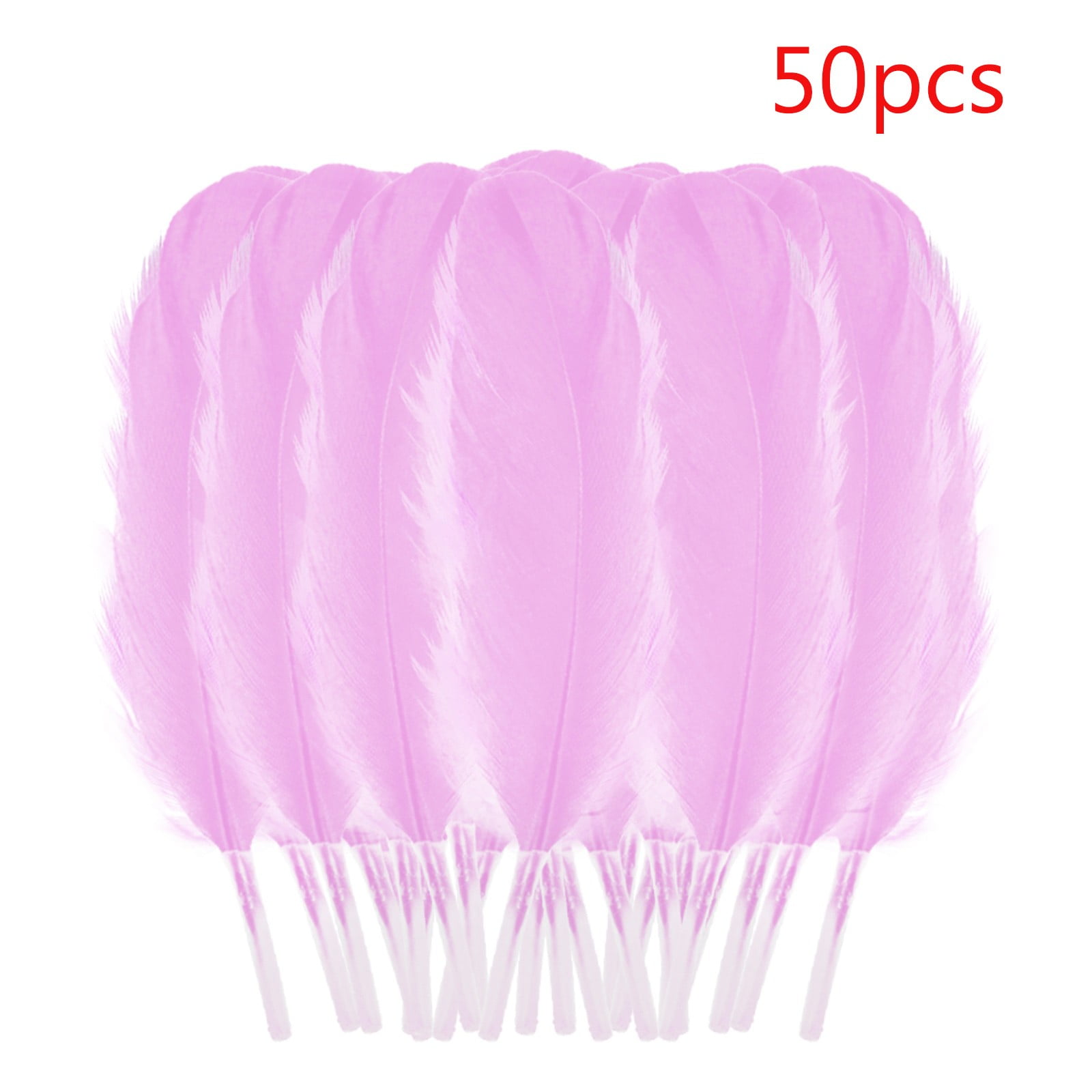 Clearance GLLCBF Fluffy Turkey Marabou 50 Pcs Colourful Plumage For ...