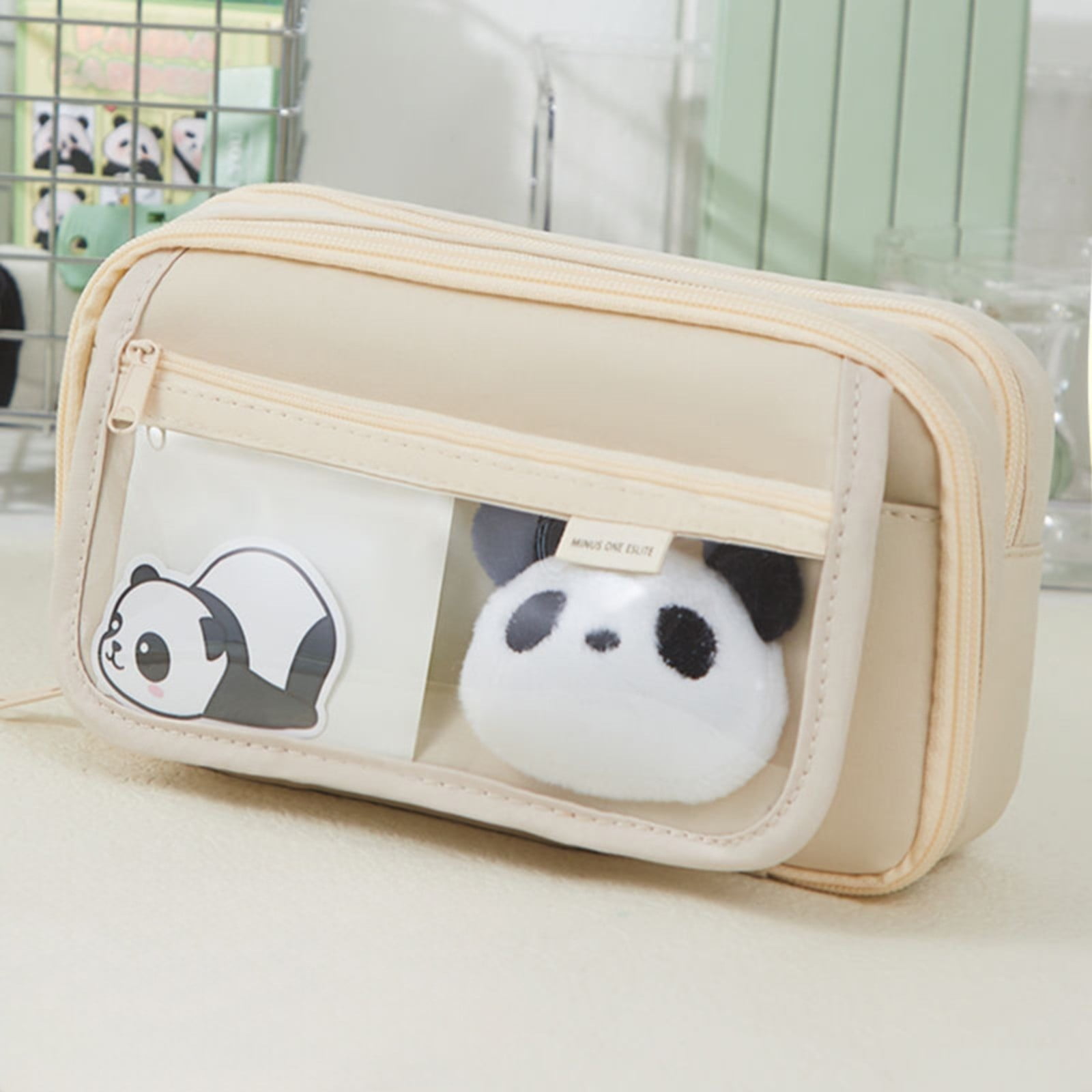 GBAYXJ Cute Panda Pencil Case Large Capacity For Adults Aesthetic ...