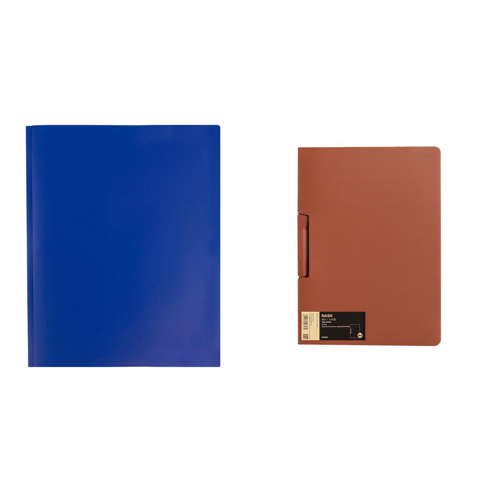 Clearance！ Gbayxj Foldable Plastic File Clipboard Profile Clip Folder ...