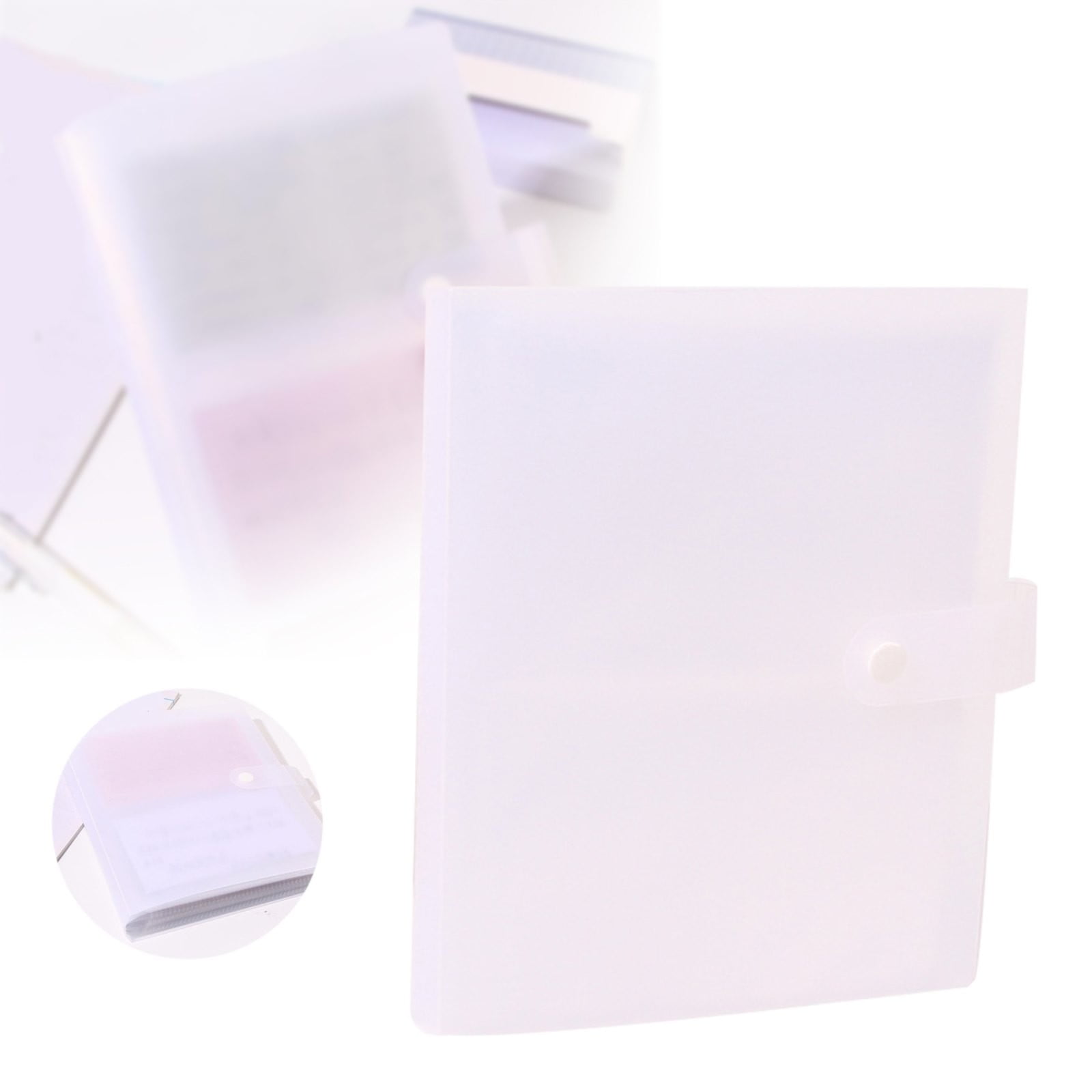 Clearance！ Gbayxj Index Card Organizer Index Cards Clear Plastic Holder ...