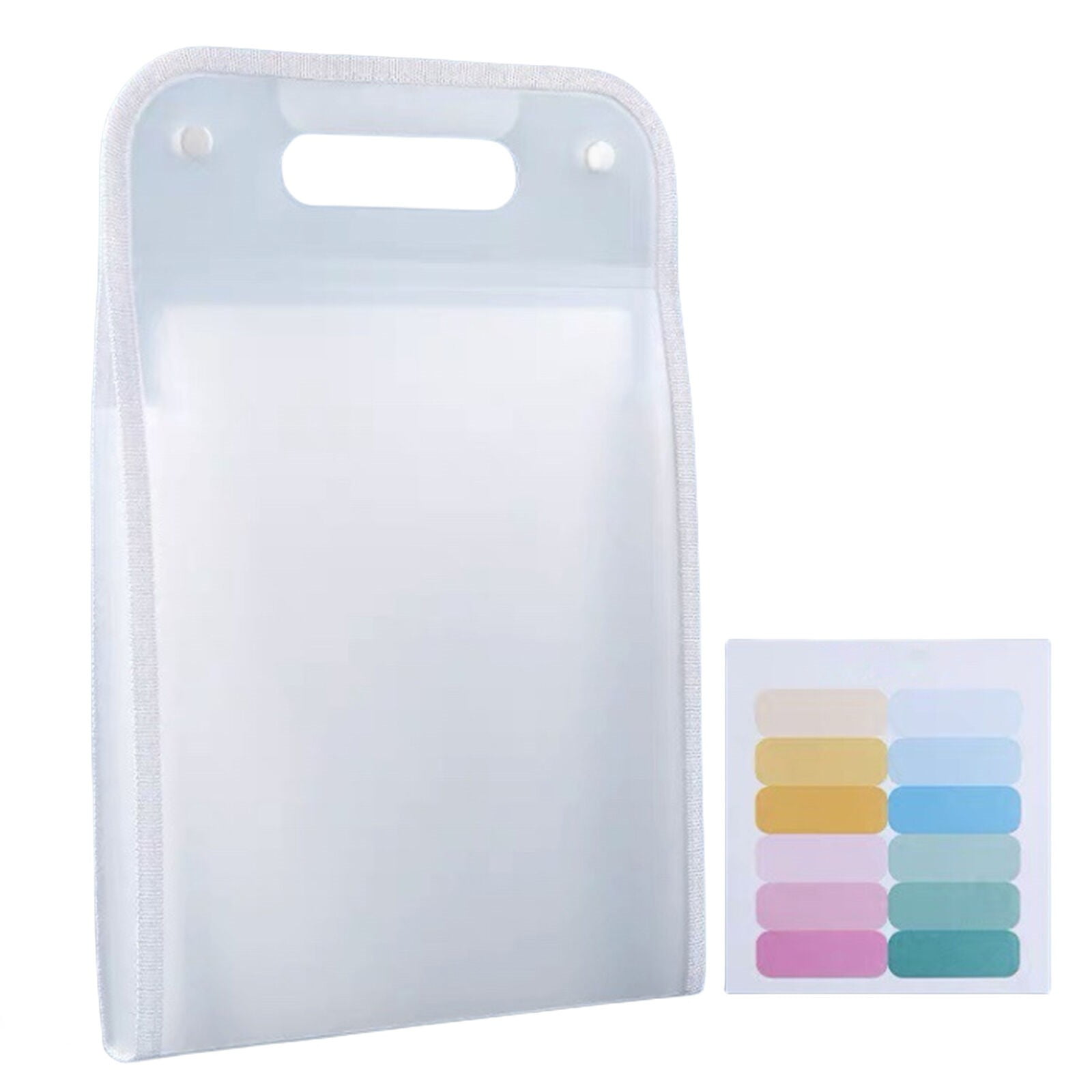 Clearance！ Gbayxj Plastic File Folder Extended Folder with Snap Button ...