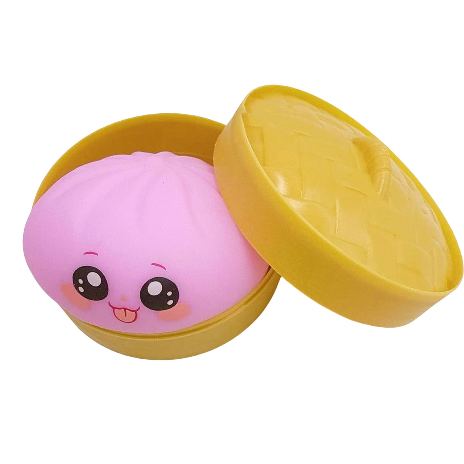 Clearance! Giant Dumpling Squishy, 4 Inch Jumbo Dumpling Stress Ball ...