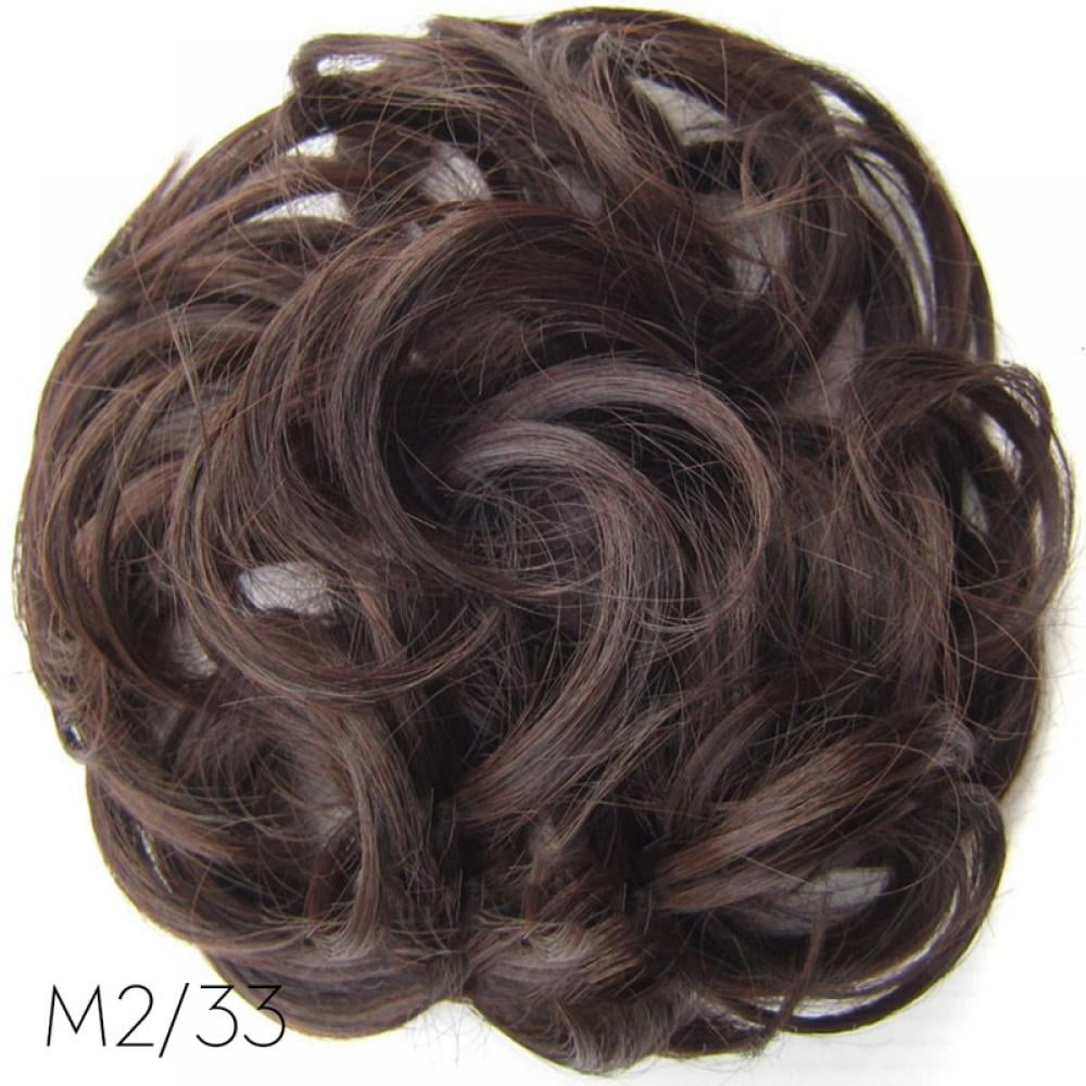 Clearance! Girl Curly Messy Ponytail Holder Hairpiece Wig Hair Ring Bun ...