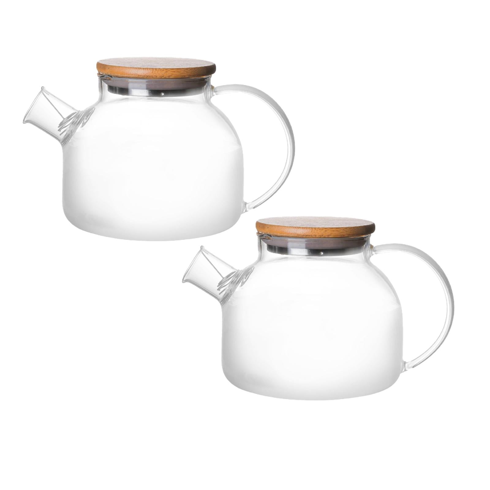 Clearance Glass&Bottle under $20 Glass Teapot Stovetop Microwave Glass ...