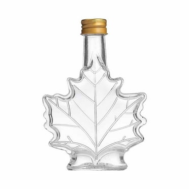 Gracefulvara Glass Maple Syrup Bottles JarsGlass Syrup Dispenser ...
