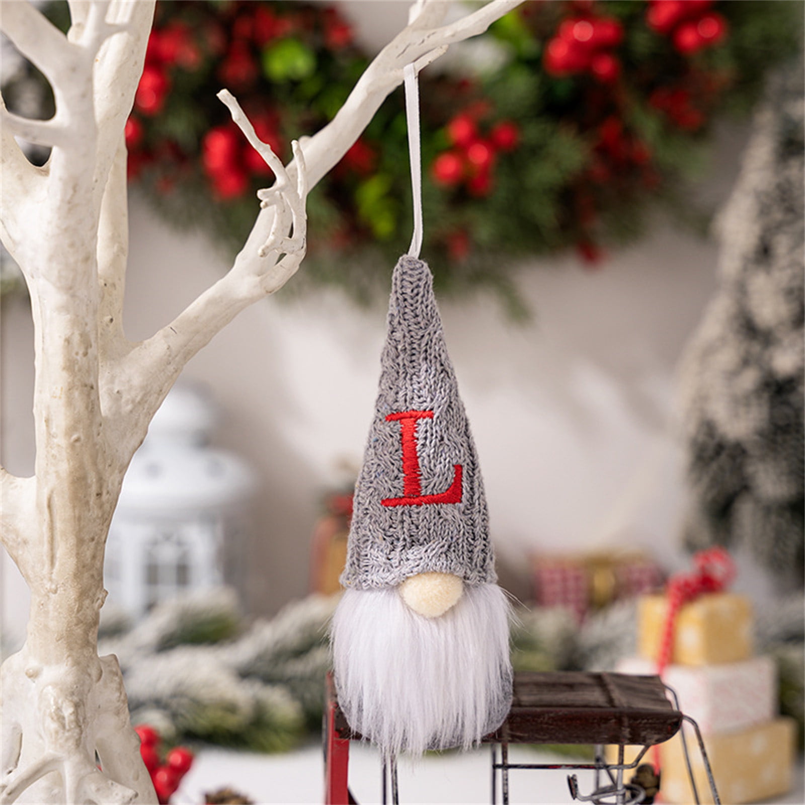 Gmogad Faceless Dwarf Doll - Soft Wool Handmade Christmas Pendant Gift ...