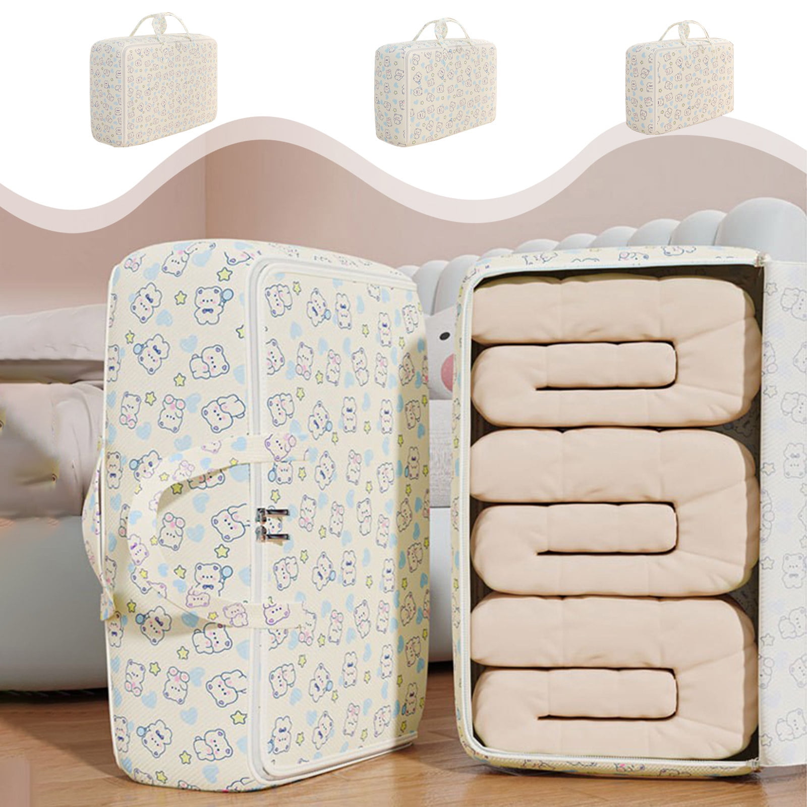 Guanhe Quilt Organizer Storage for Closet Clothes Sweater, Large ...