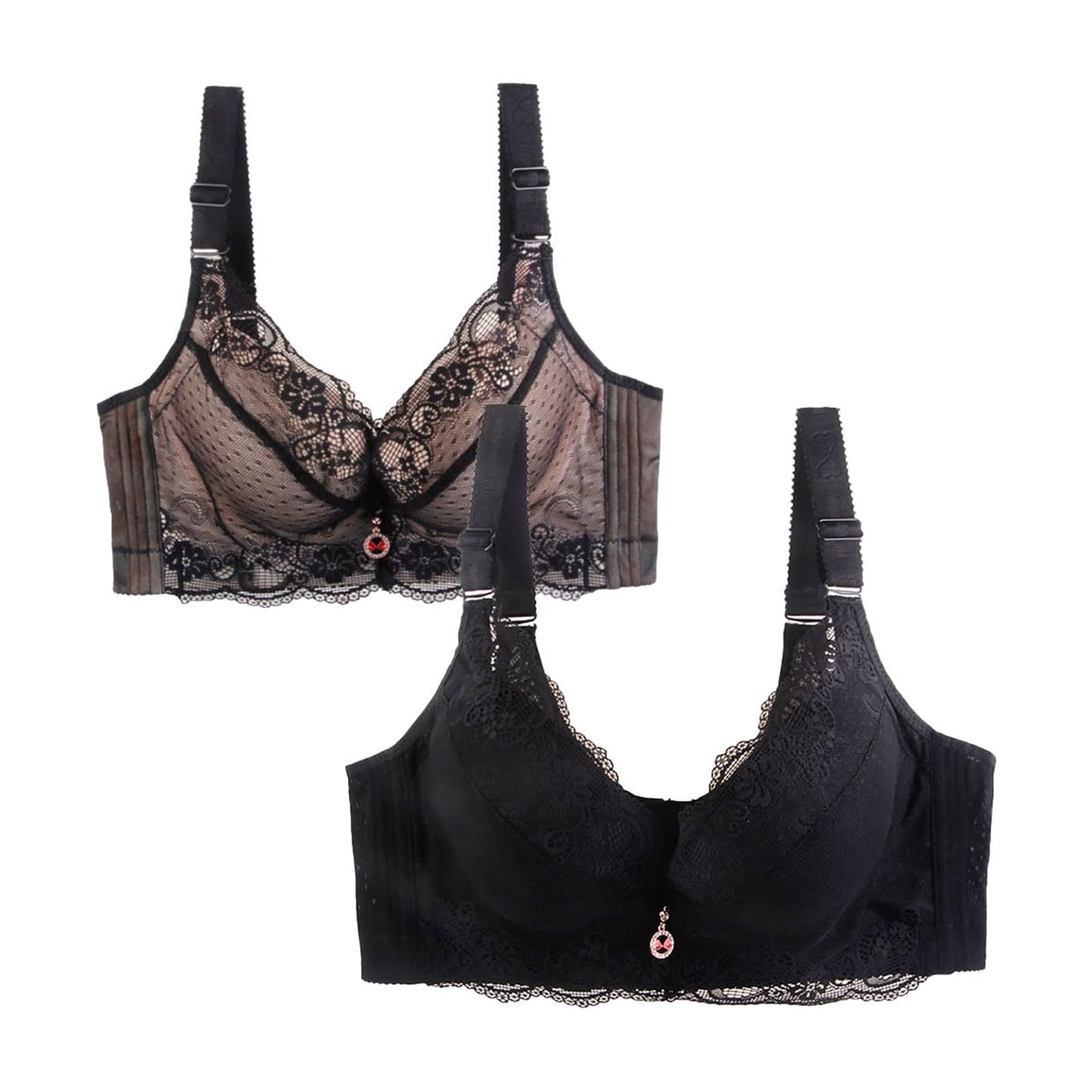 Clearance! HCURIBAD Bras for Women, Push up Bra Women's Sports Bra Plus ...