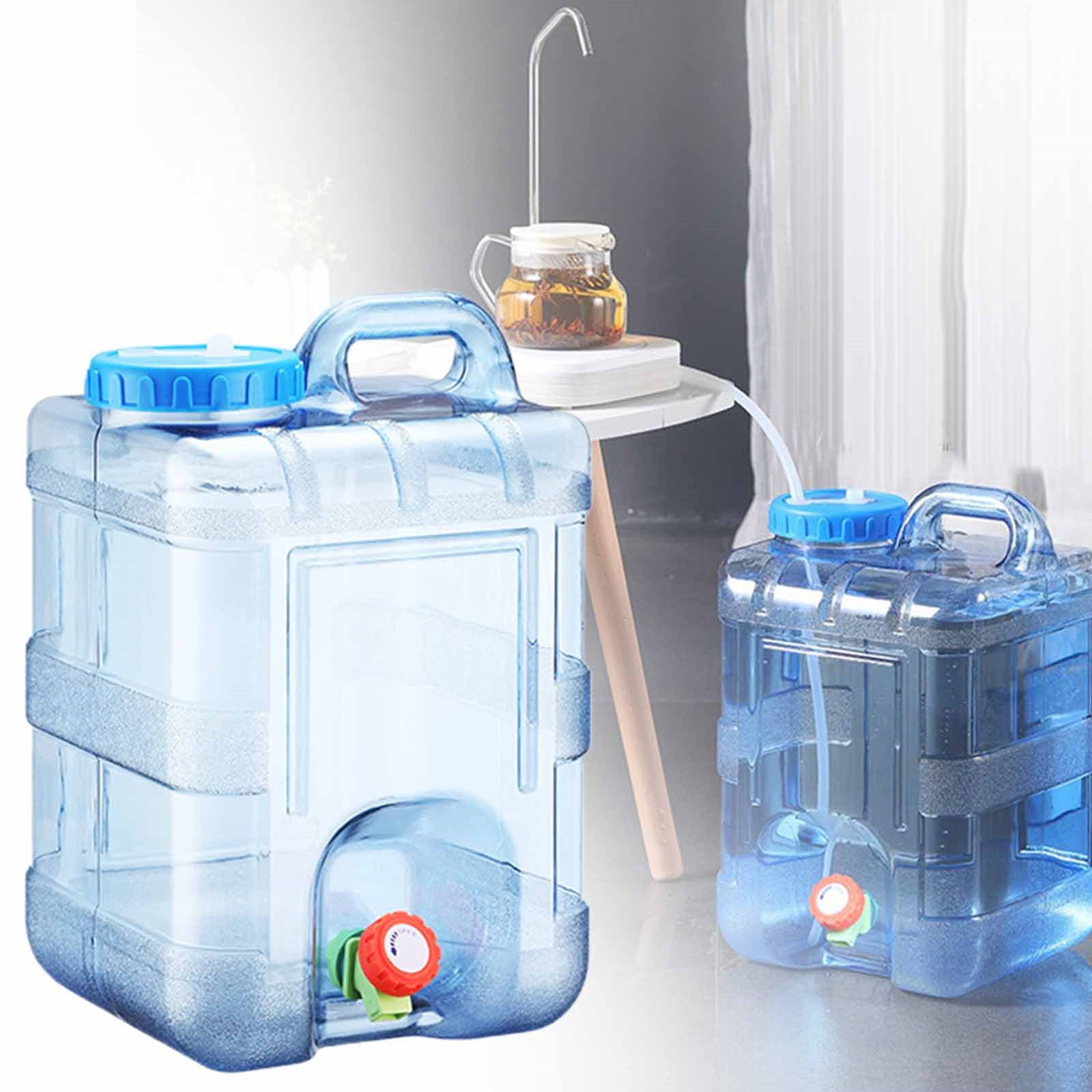 Clearance! Haidf 4 Gallon Water Container with Spigot, Portable Clear ...