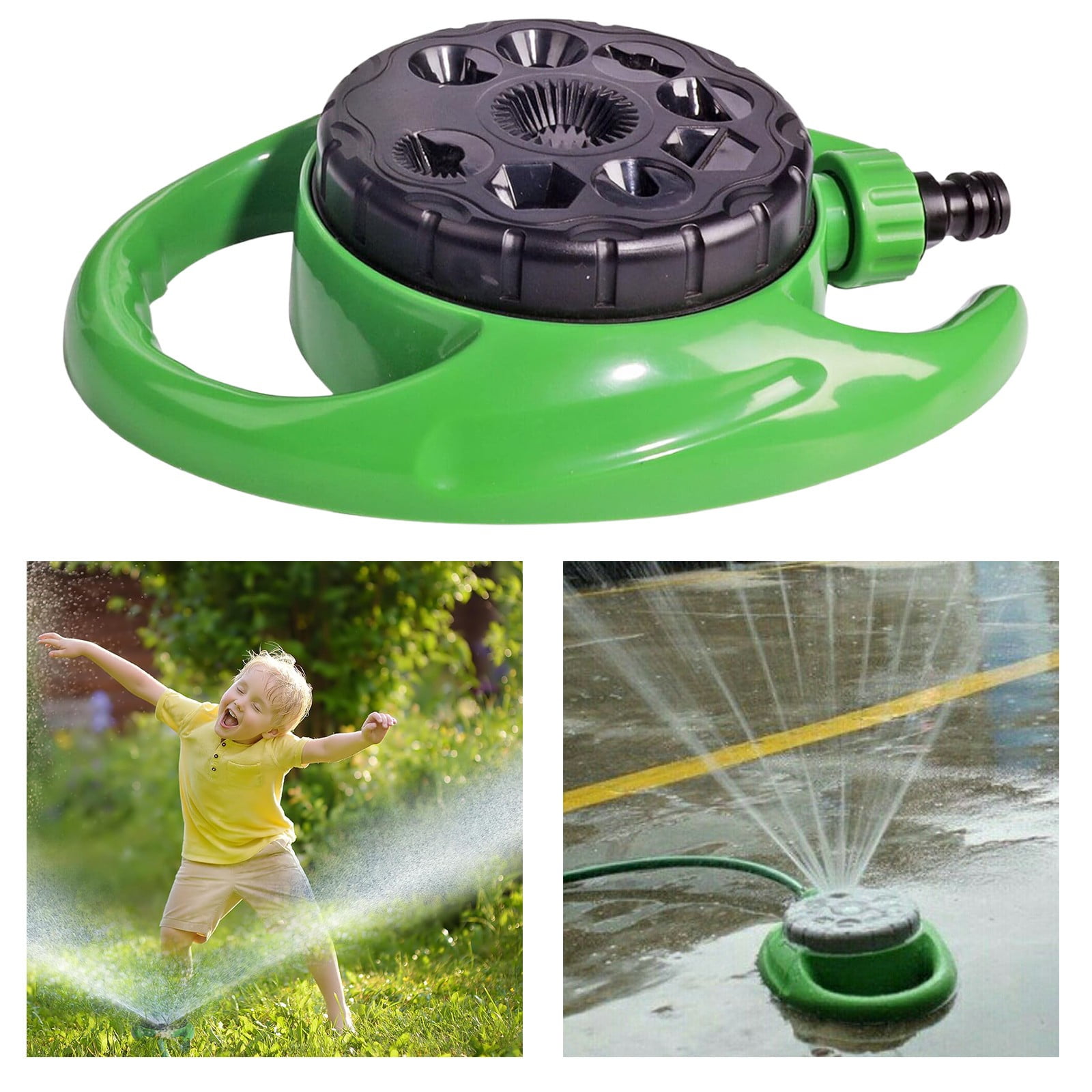 Clearance! Haidf Garden Sprinkler, Adjustable 360 Degree Rotation Lawn ...