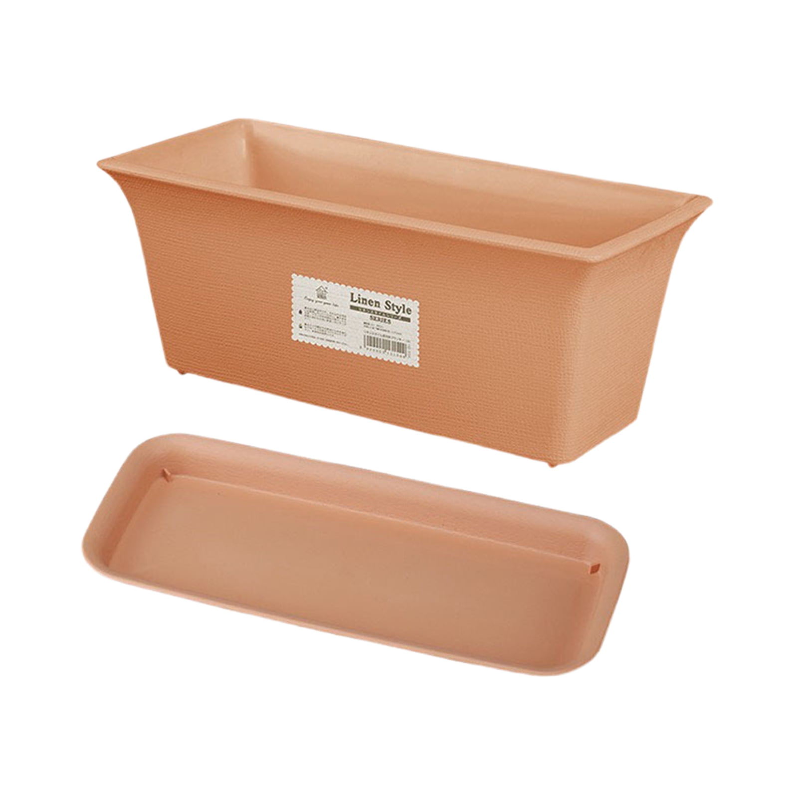 Clearance! Haidf Rectangular Planter, Plastic Long Planter Box with ...