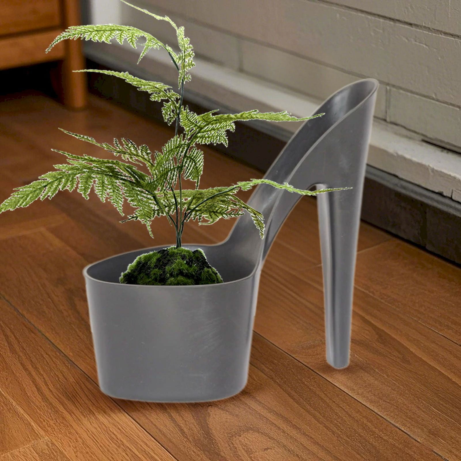 Clearance! Haidf Shoe Flower Pot, Plastic High Heel Flower Pot, High ...