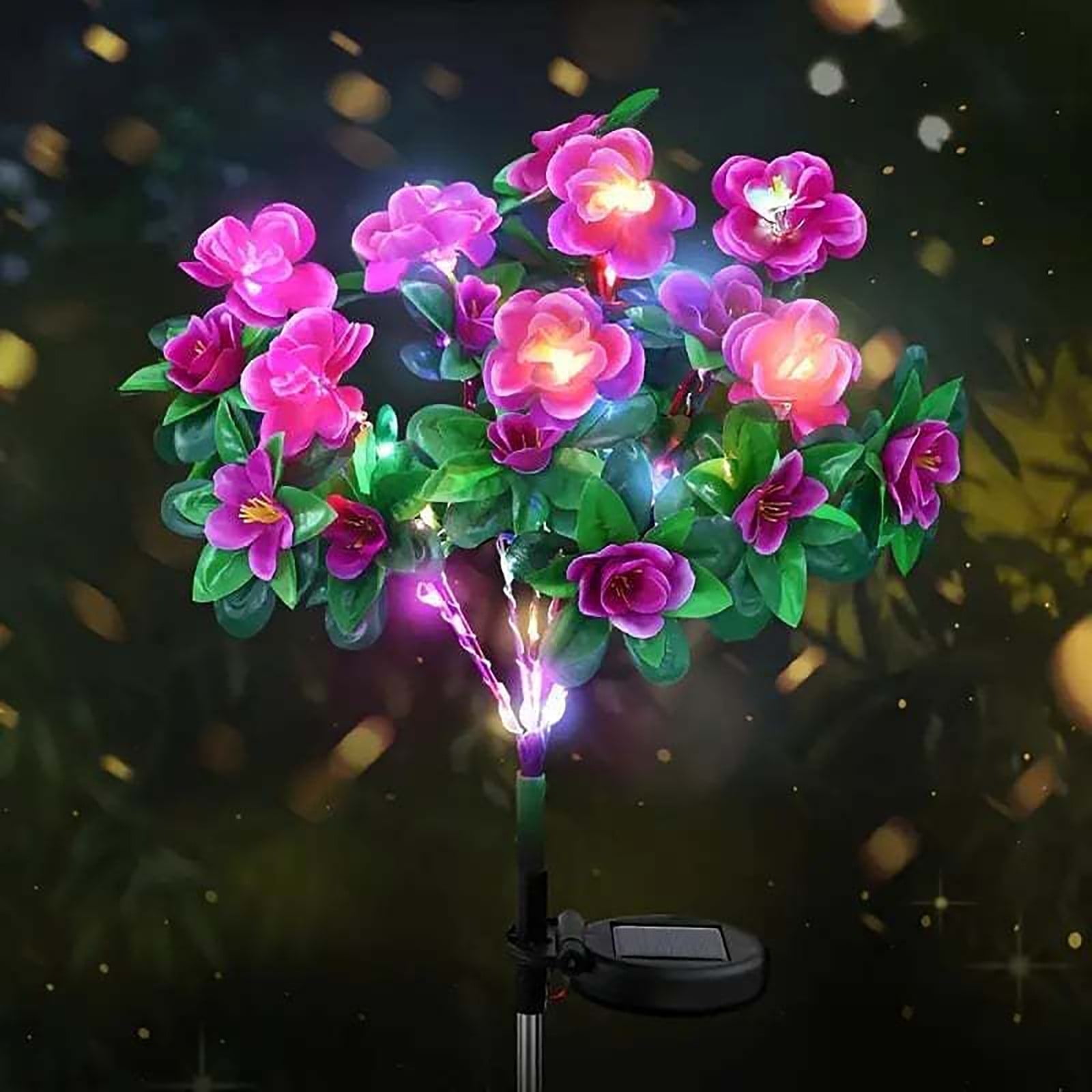 Clearance! Haidf Solar Garden Lights, Solar Flower Lights, Solar Azalea ...