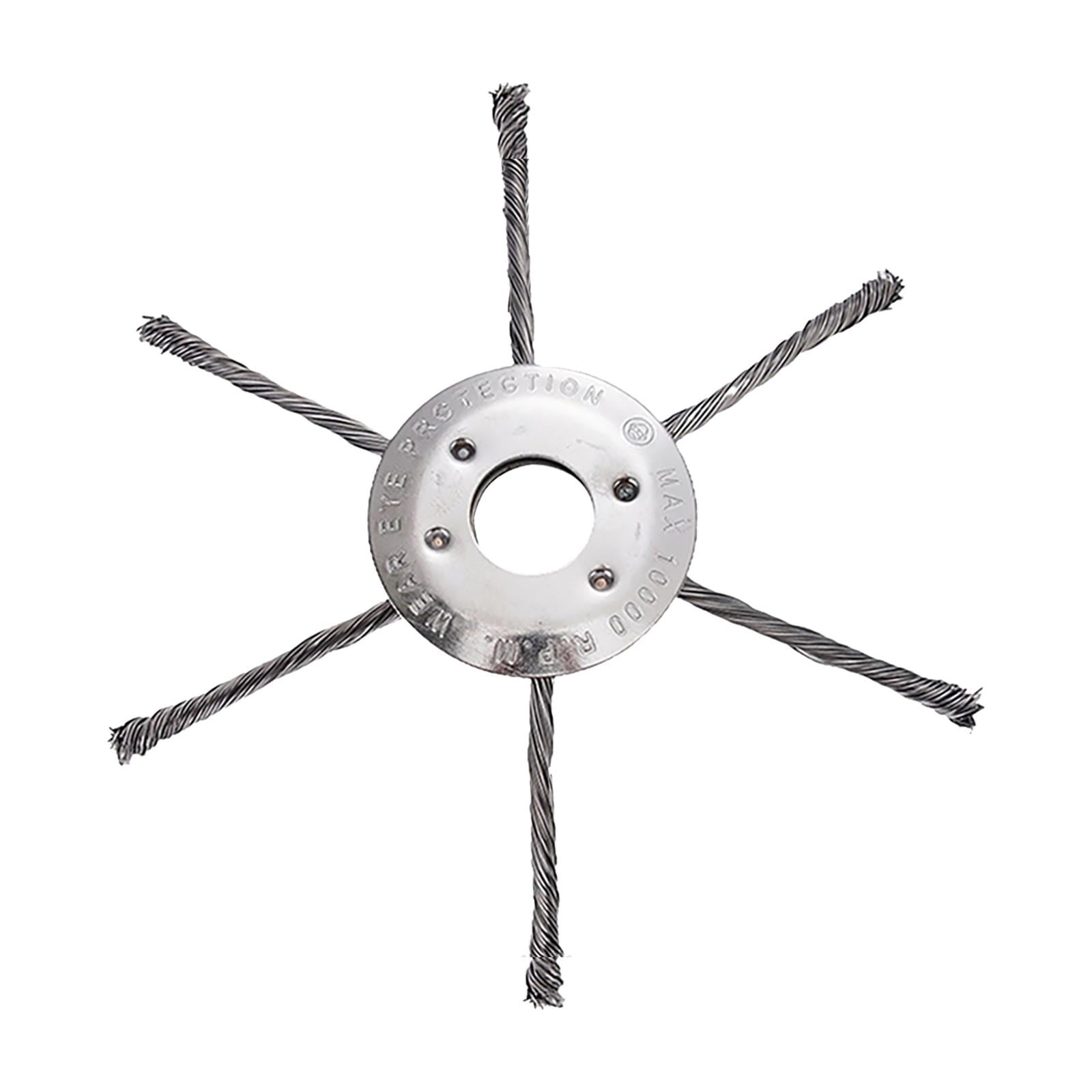 Clearance! Haidf Steel Wire Brush Cutter Trimmer Head, Wire Weed ...
