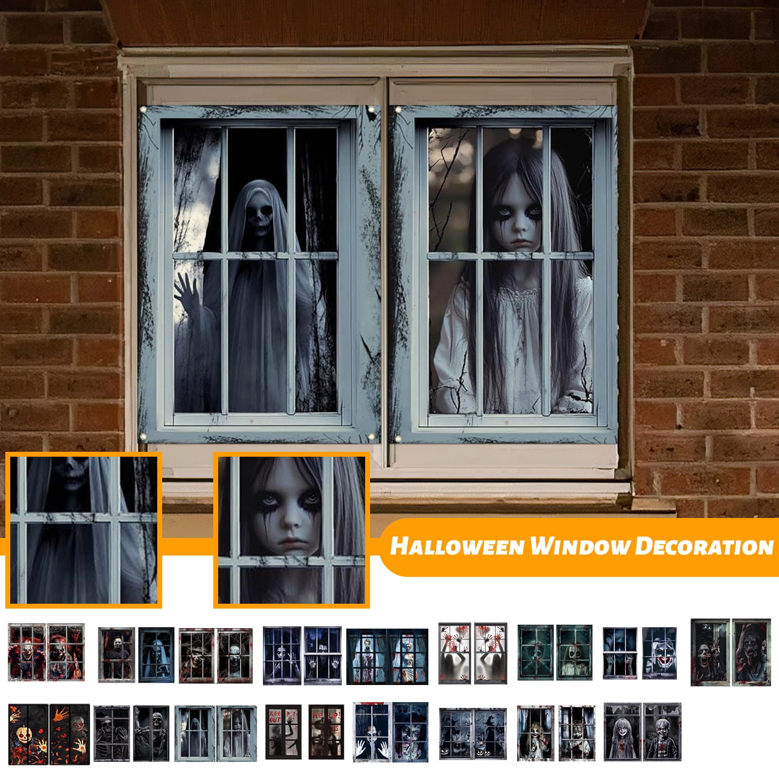 Clearance Halloween Decoration Indoor Outdoor Halloween Decor Pumpkin ...