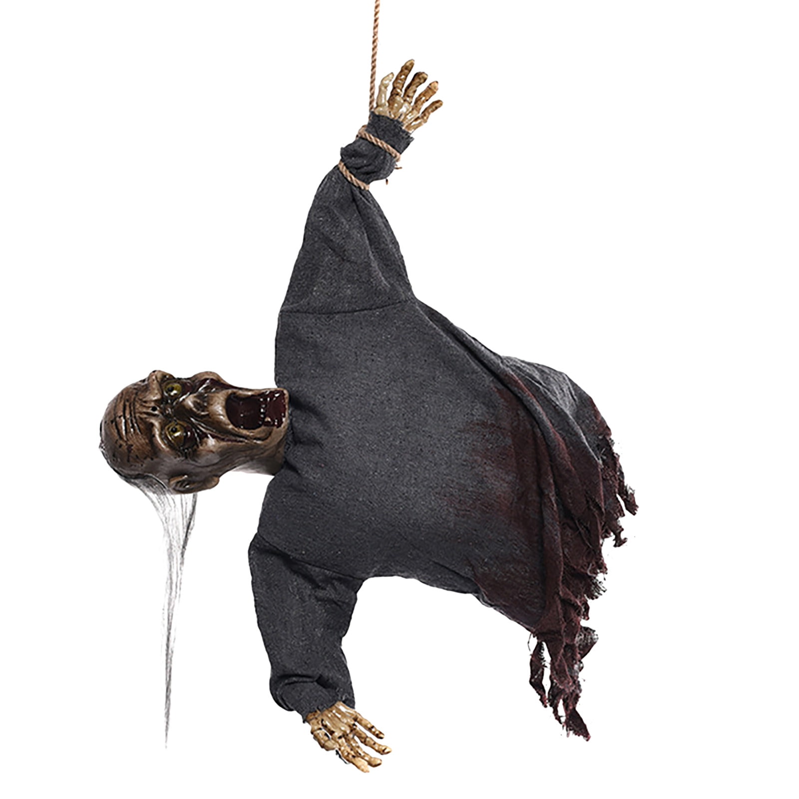 Clearance！Halloween Decoration Outdoor Long Hair Hanging Ghosts ...