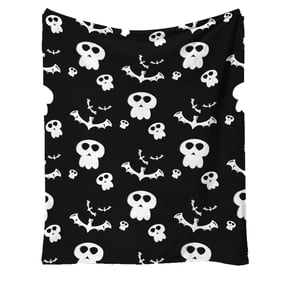 Kate Aurora Cozy Halloween Boo! Spooky Spiders Oversized Soft & Plush ...