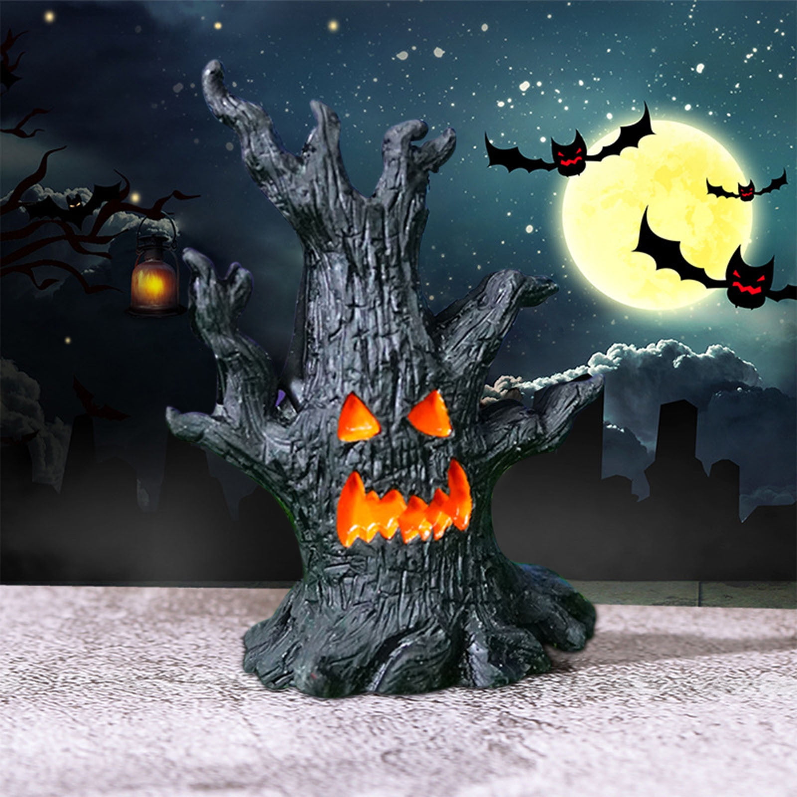 Clearance!Halloween Haunted House Decorations, Resin Cute Halloween ...