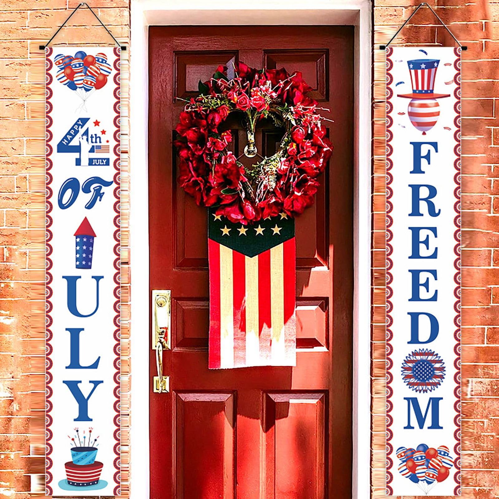 Clearance Hangs under $1 4th of July Welcome Porch Sign Memorial Day ...