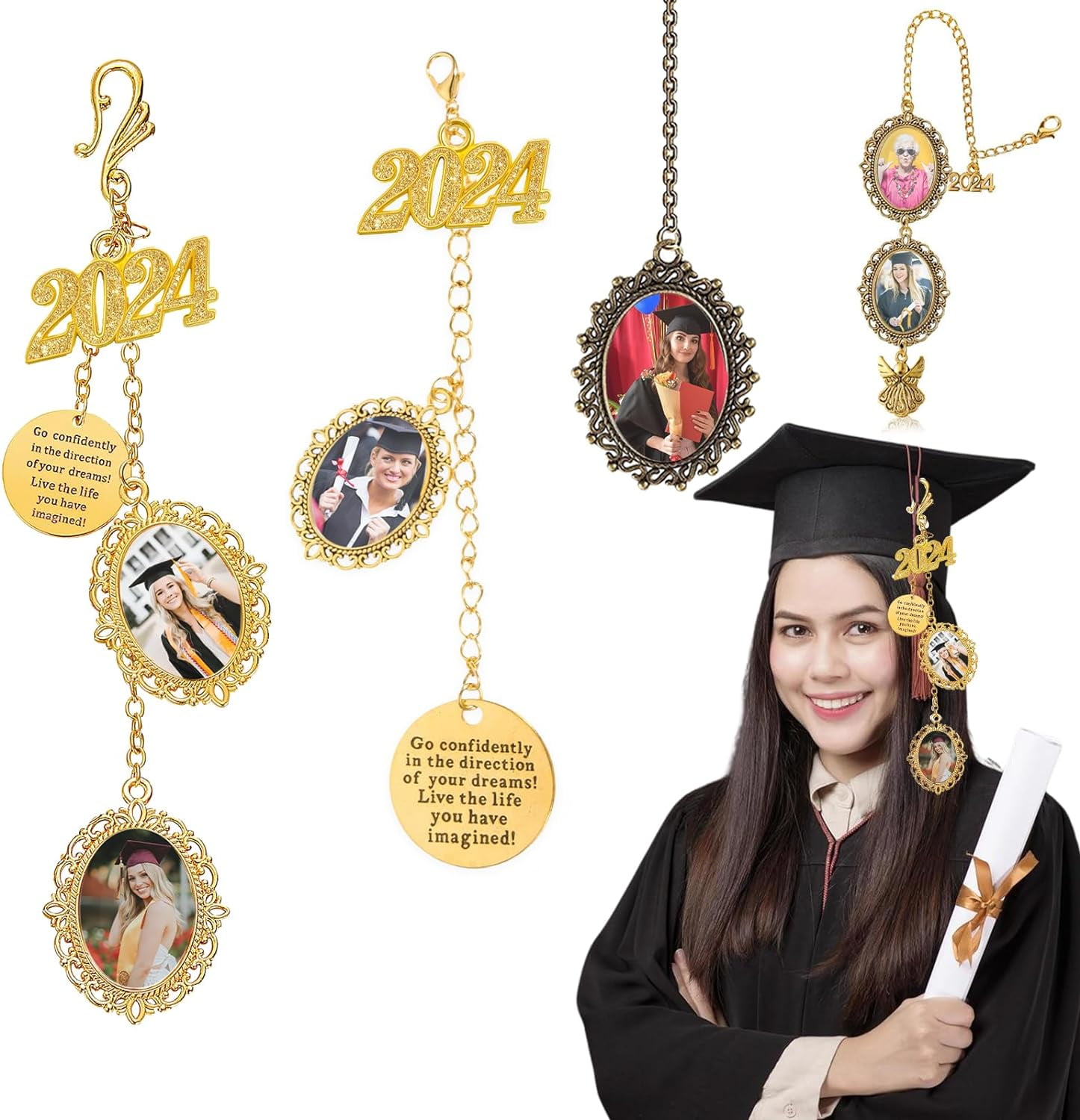 Clearance！ Hangs Graduation Tassel Charm Custom Graduation Cap Tassel ...