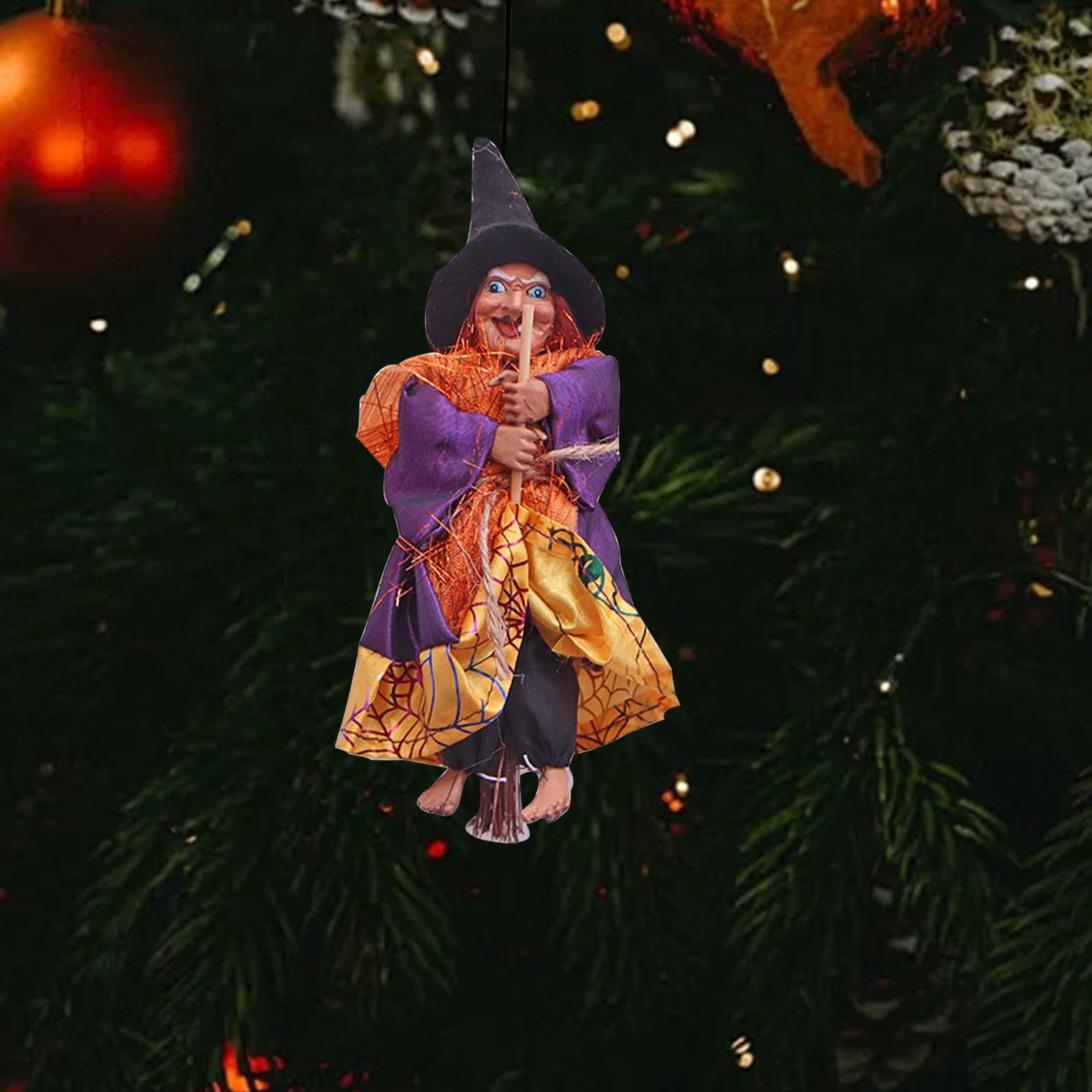 Clearance Hangs under $5,“Halloween Witch Hanging” Witch Decoration ...