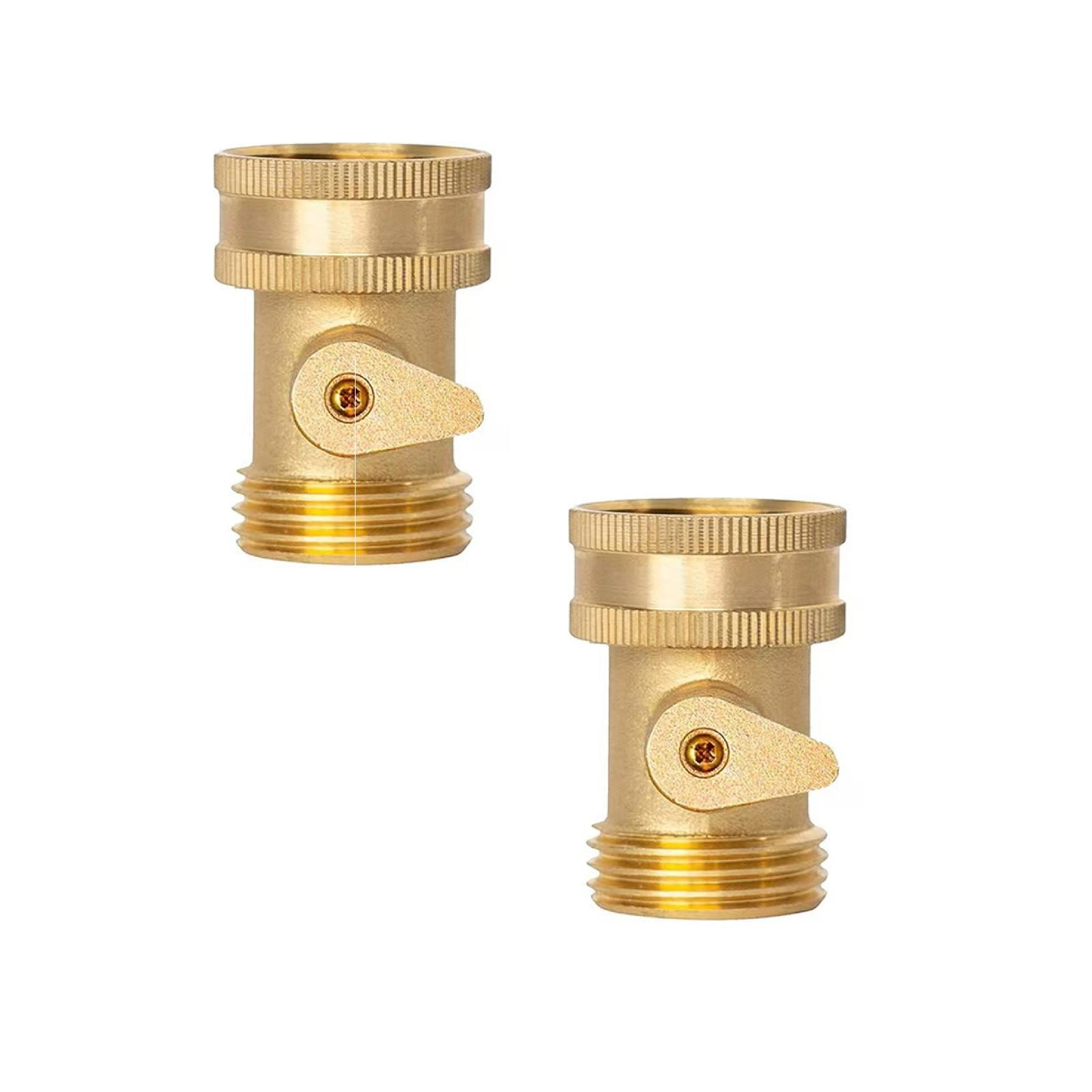 Clearance Hardware adapter under $6,Solid Brass Garden Hose Shut Off 3/ ...