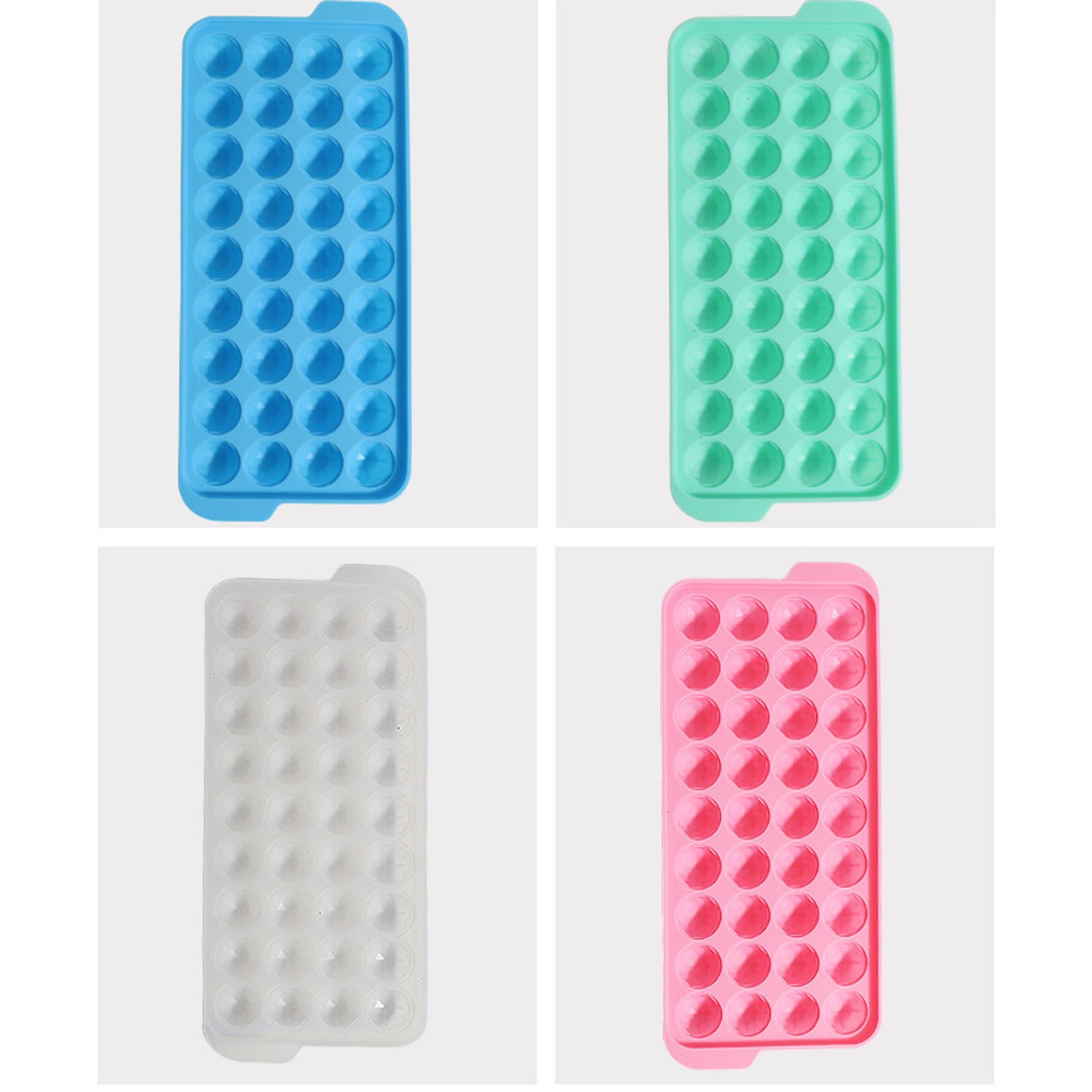 Iodue Cake Mould Cake Pan 36 Hole Press Silicone Ice Lattice Spherical ...