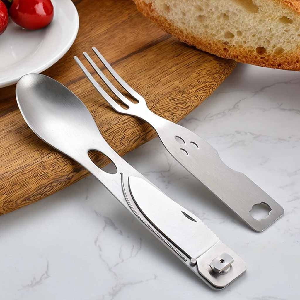 Iodue Creative In Set 1 Multifunctional Cutlery Steel Portable 3 ...