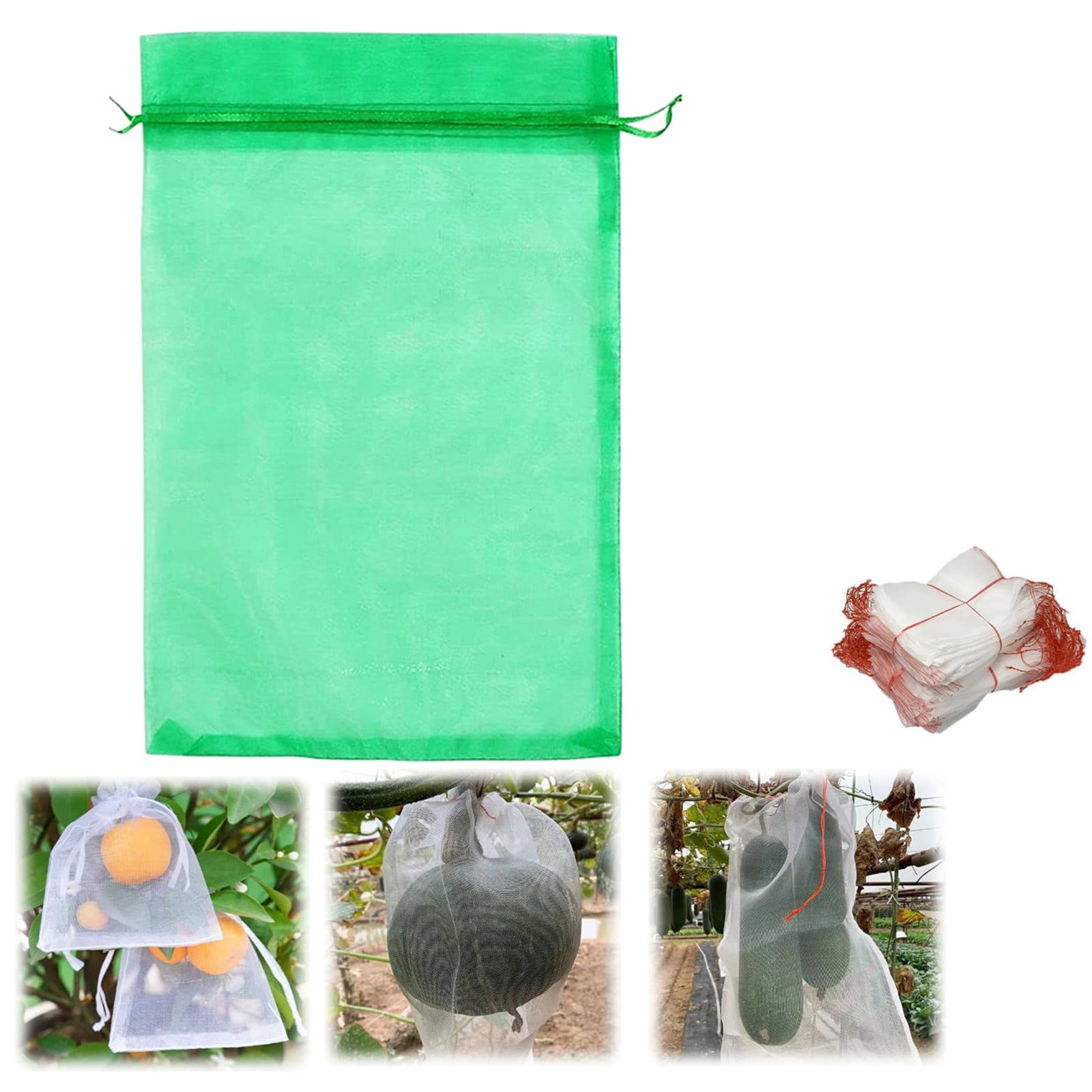 Clearance Iodue Fruit Bags 2024 Upgraded Garden Netting Bags With ...