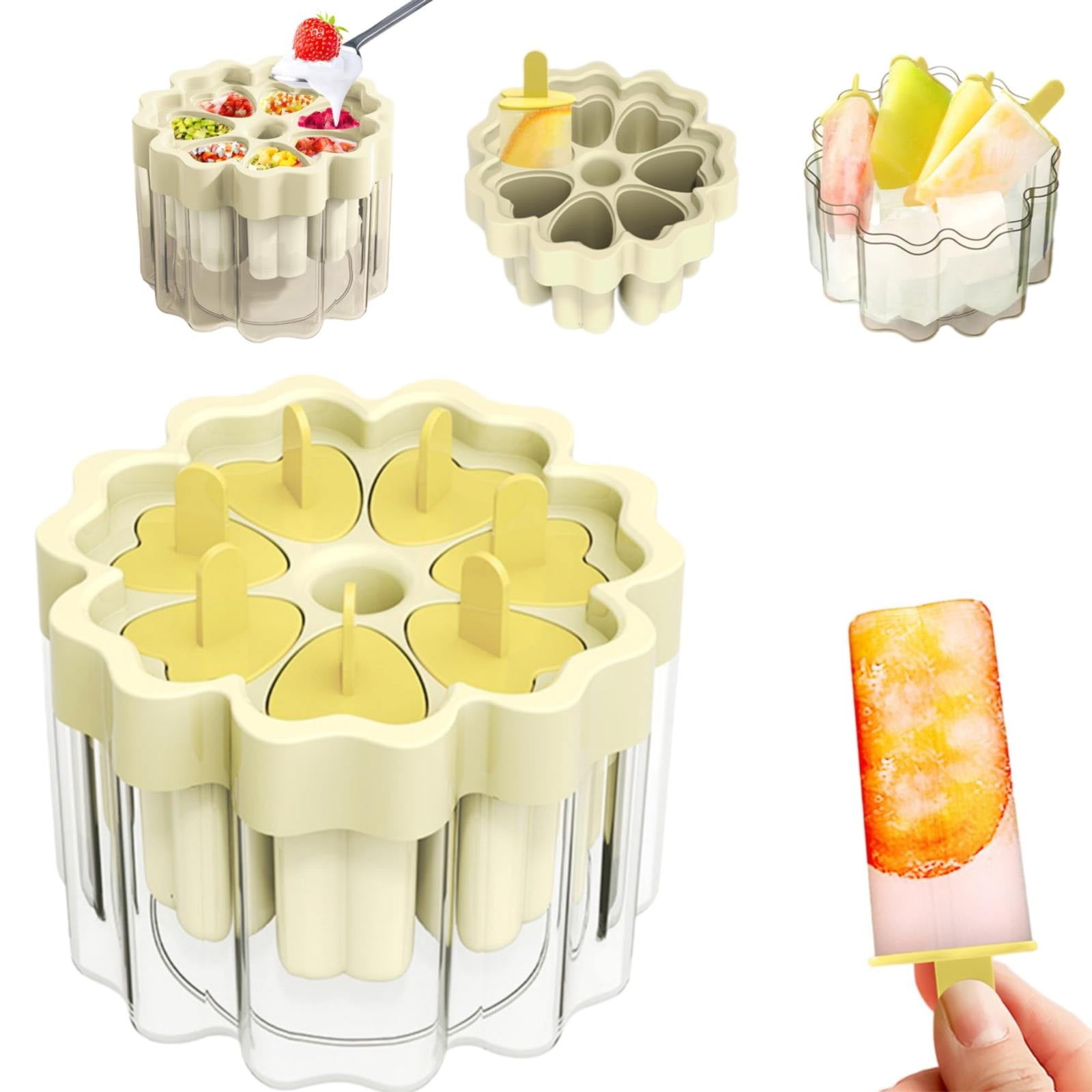 Clearance!! Heart Ice 6 Silicone Easy Release Maker Ice Homemade Ice ...