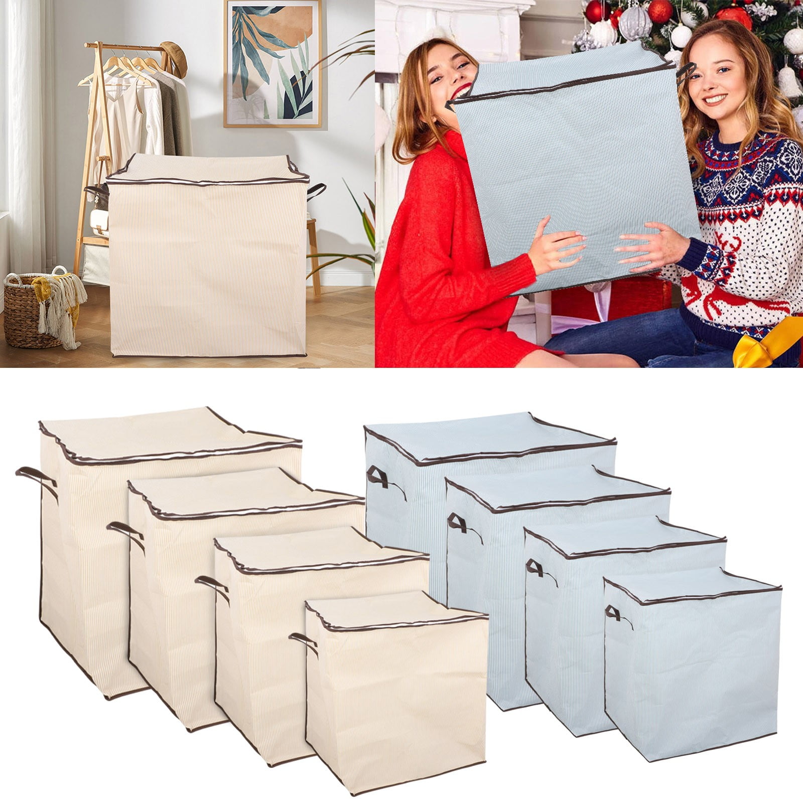 Heavy Duty Storage With Reinforced Handles Extra Large Storage Bags for ...