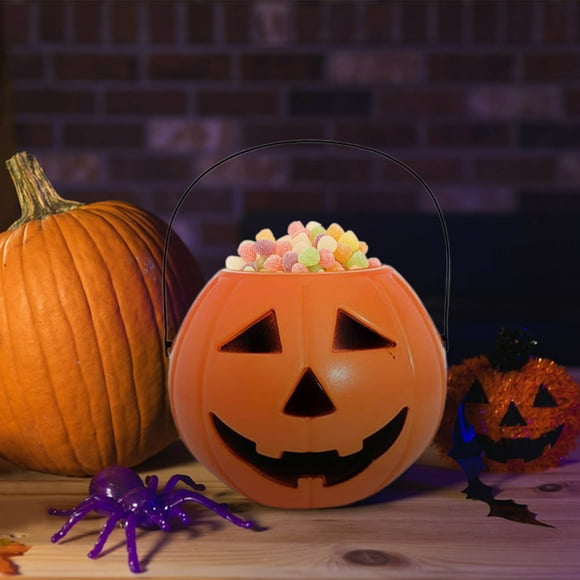 Plastic Pumpkin Pail