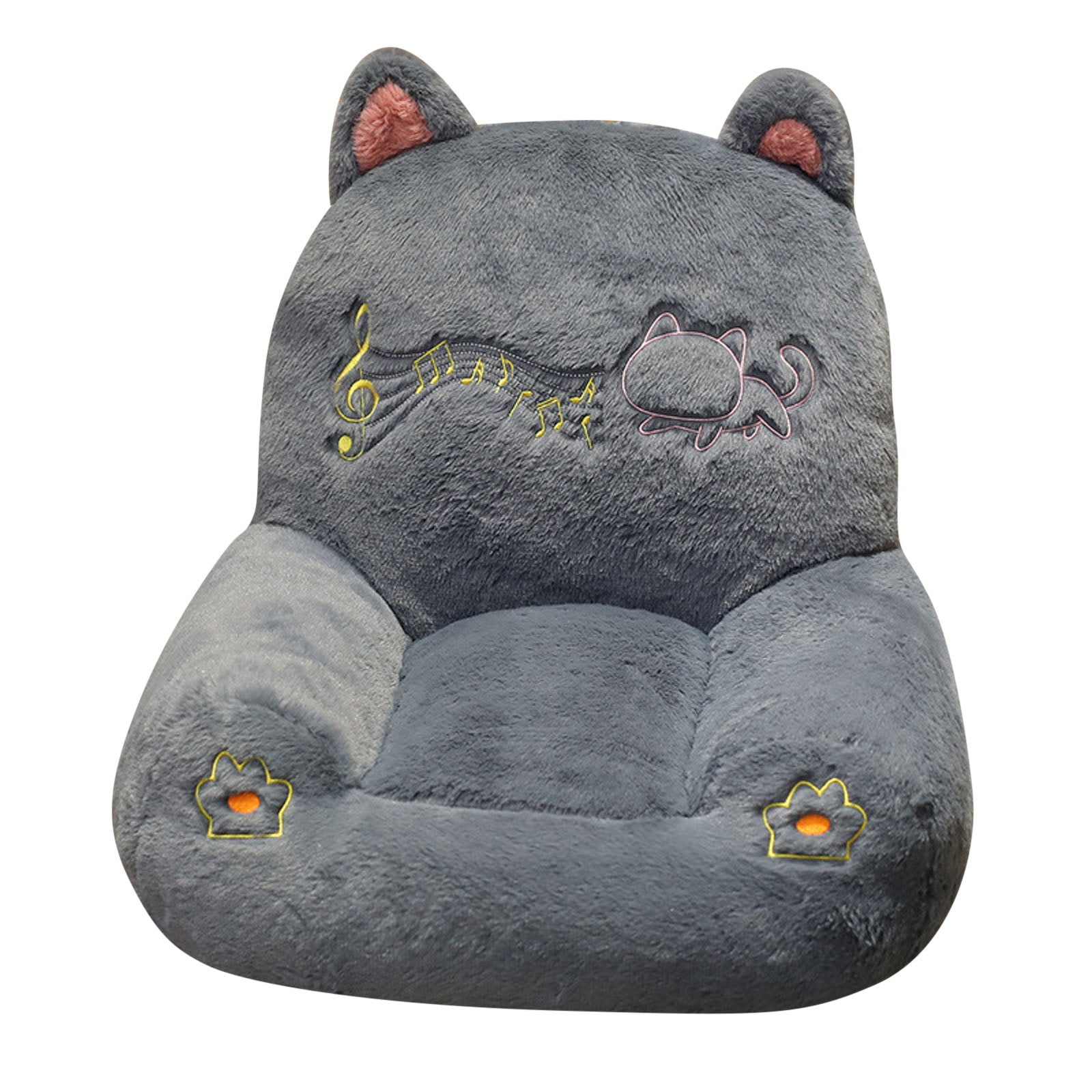 Clearance! Hewann Children's Sofa Dual Purpose Folding Seat - Soft Crystal Velvet Baby Cushion ...