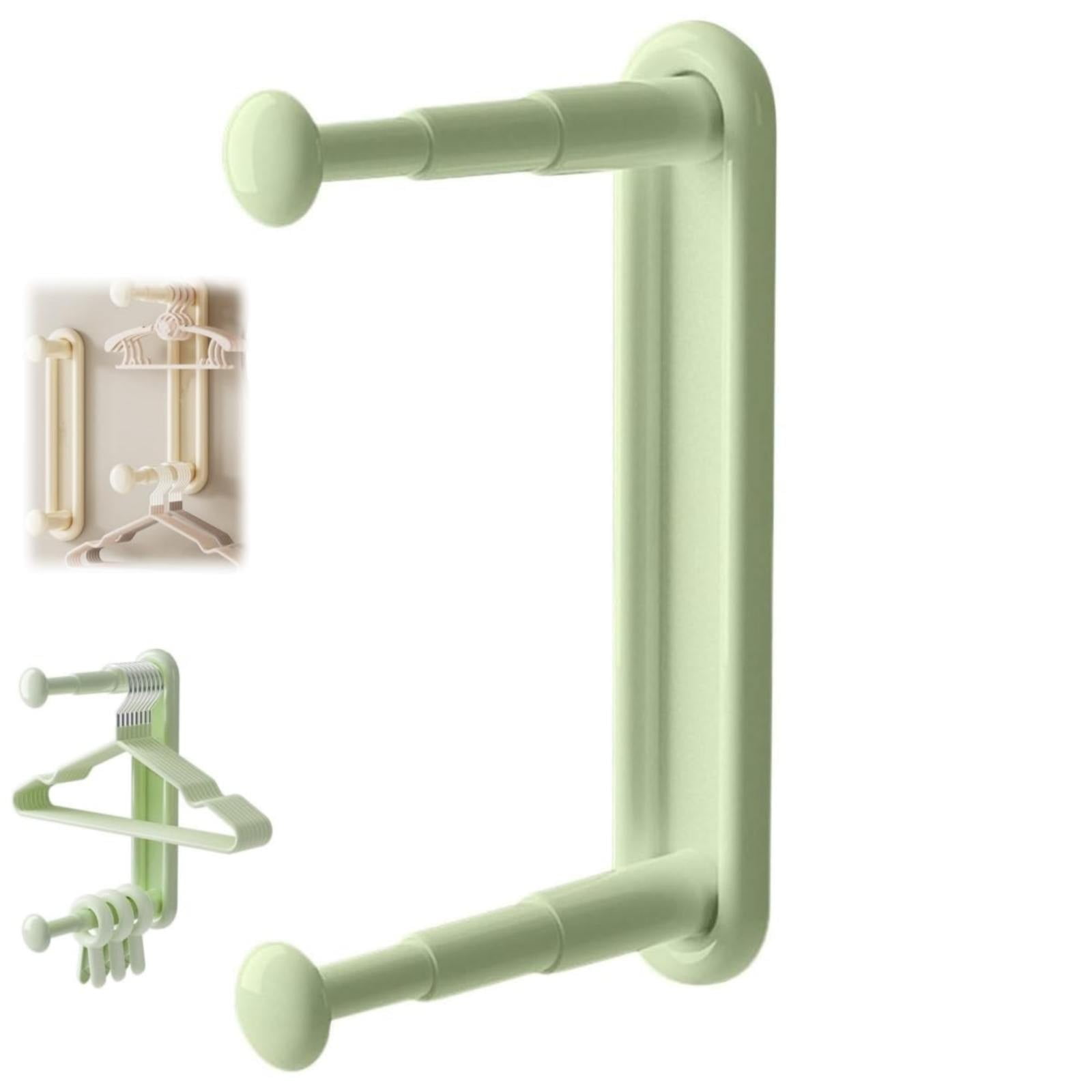 Clearance! Hewann Layer Wall Mounted Clothes Hanger Bar ...