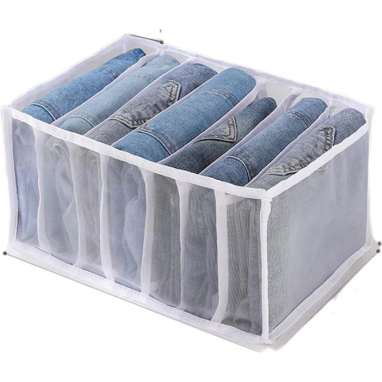 Clearance! Hewann Wardrobe Clothes Organizer - Mesh Drawer Dividers for ...
