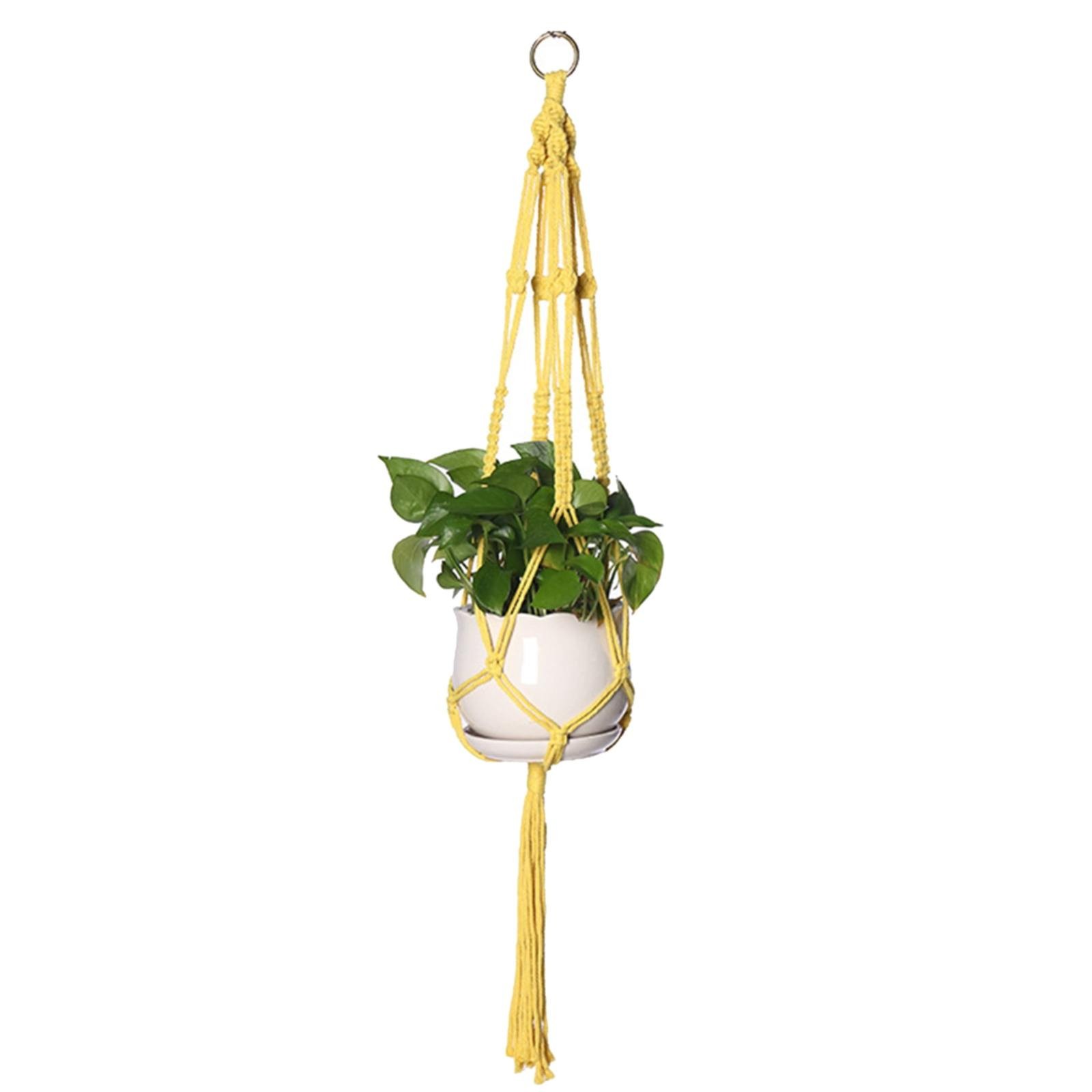 Clearance! Hgehaz Protective Cover Macrame Plant Hanging Baskets ...