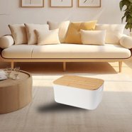 StorageBud Clear Storage Bins ,10.6X3.9X6" Plastic Containers,2 Pack ...