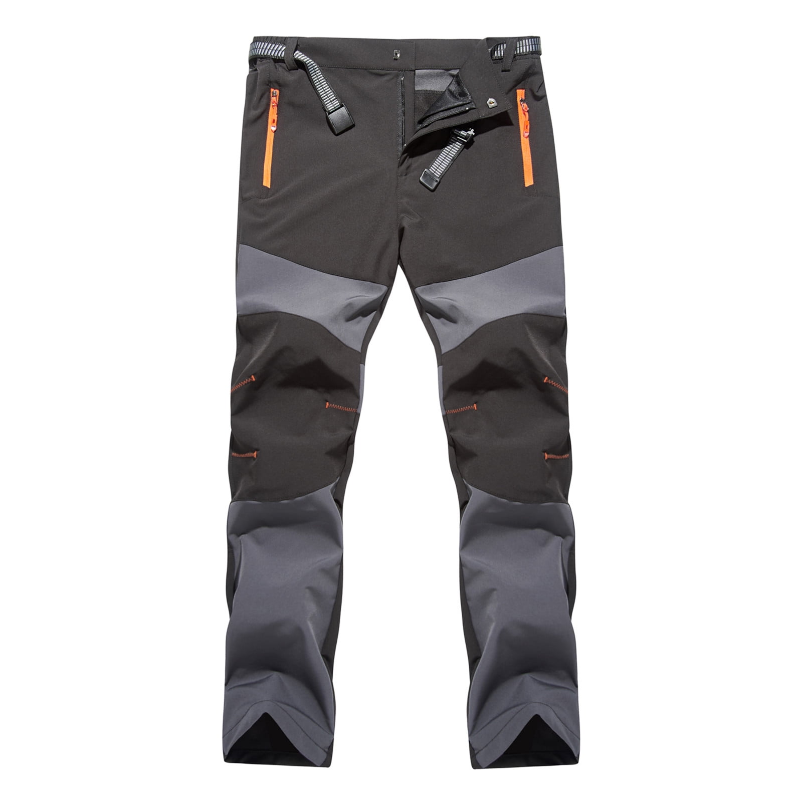 Clearance Hiking Pants Men,Men's Winter Pants Fleece Lined Ski Snow ...