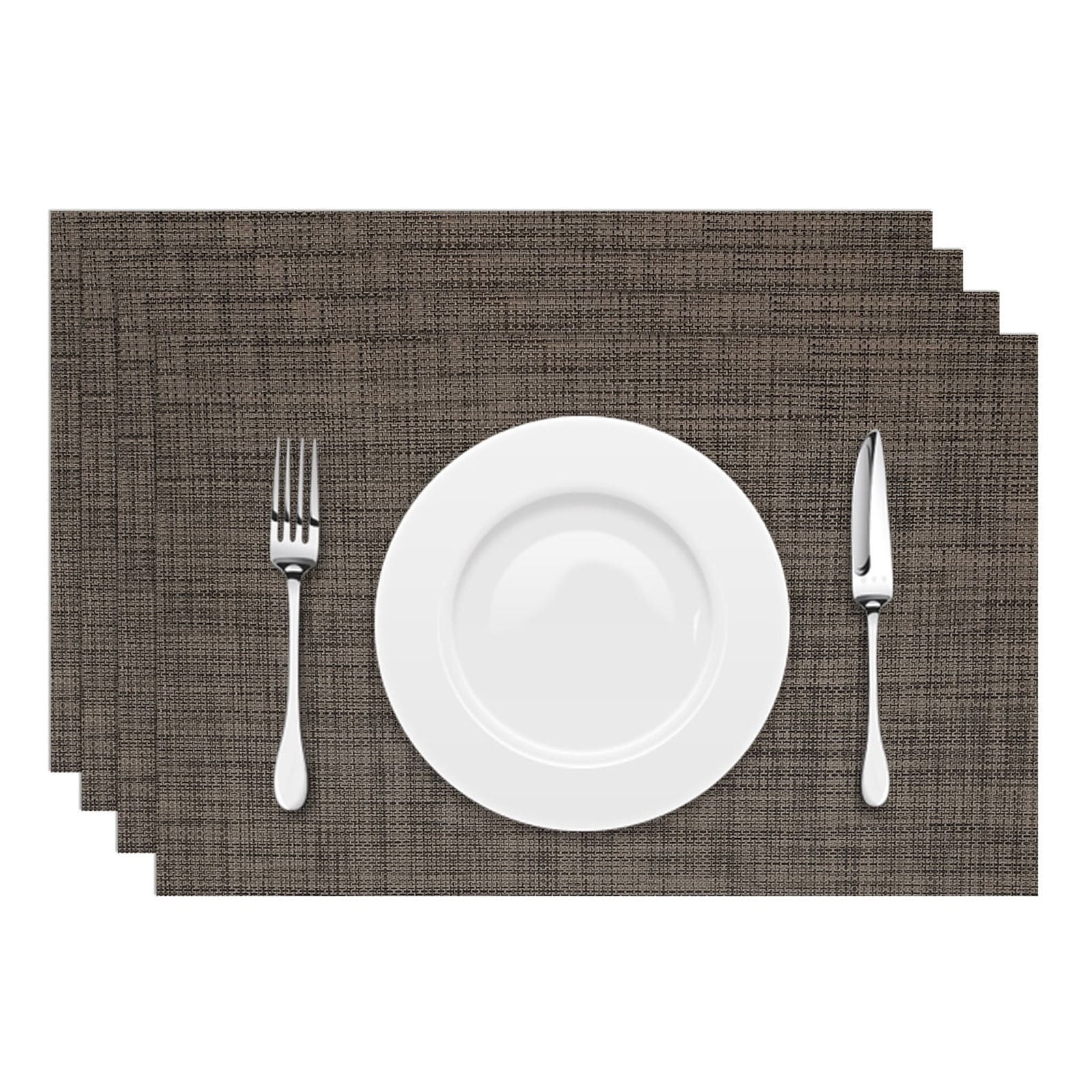 Clearance! Hilingoto Placemat, Placemats, Pvc Dining Mat Thickened ...